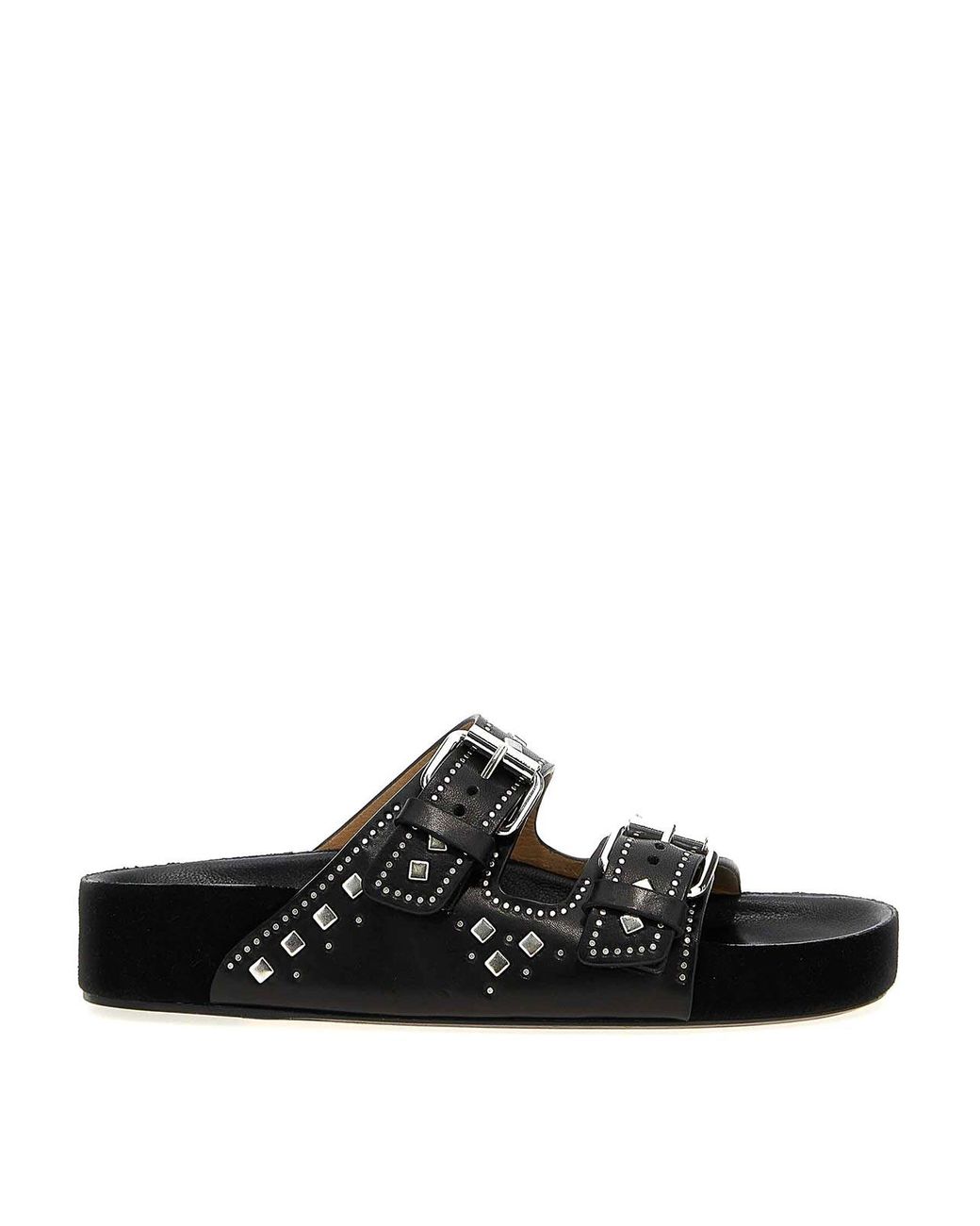 Isabel Marant Lennyo Sandals in Black | Lyst