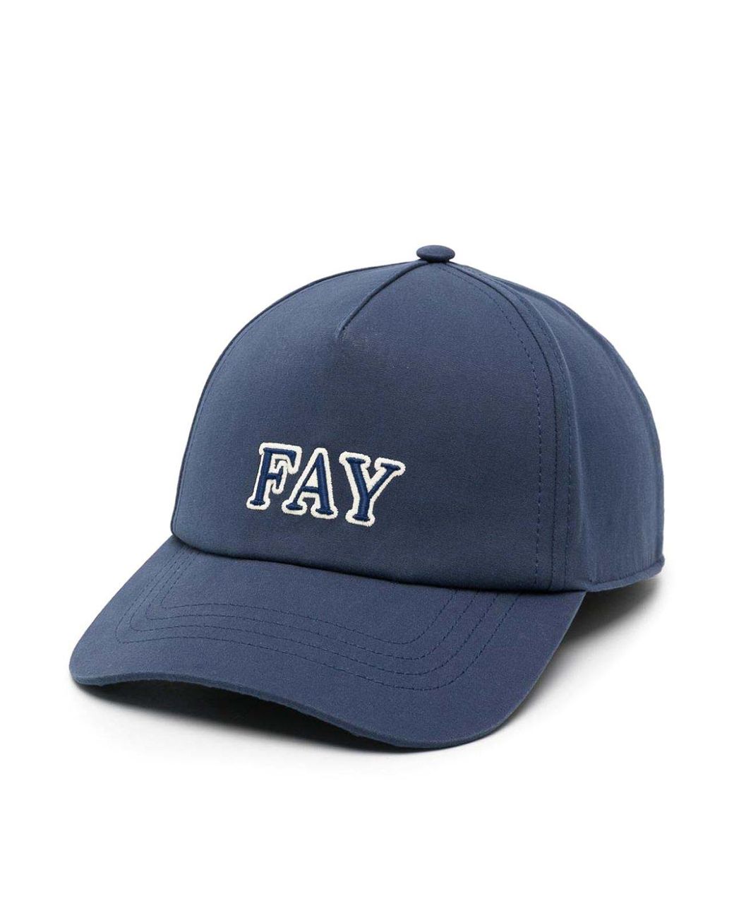 Fay Hat With Logo in Blue for Men | Lyst UK