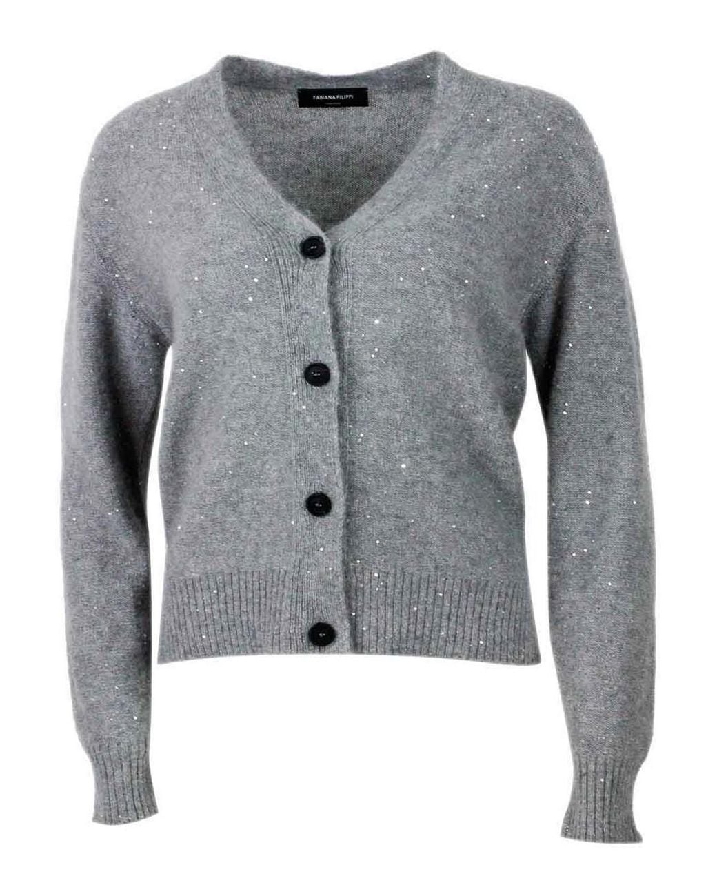 Fabiana Filippi Sweaters in Grey | Lyst UK