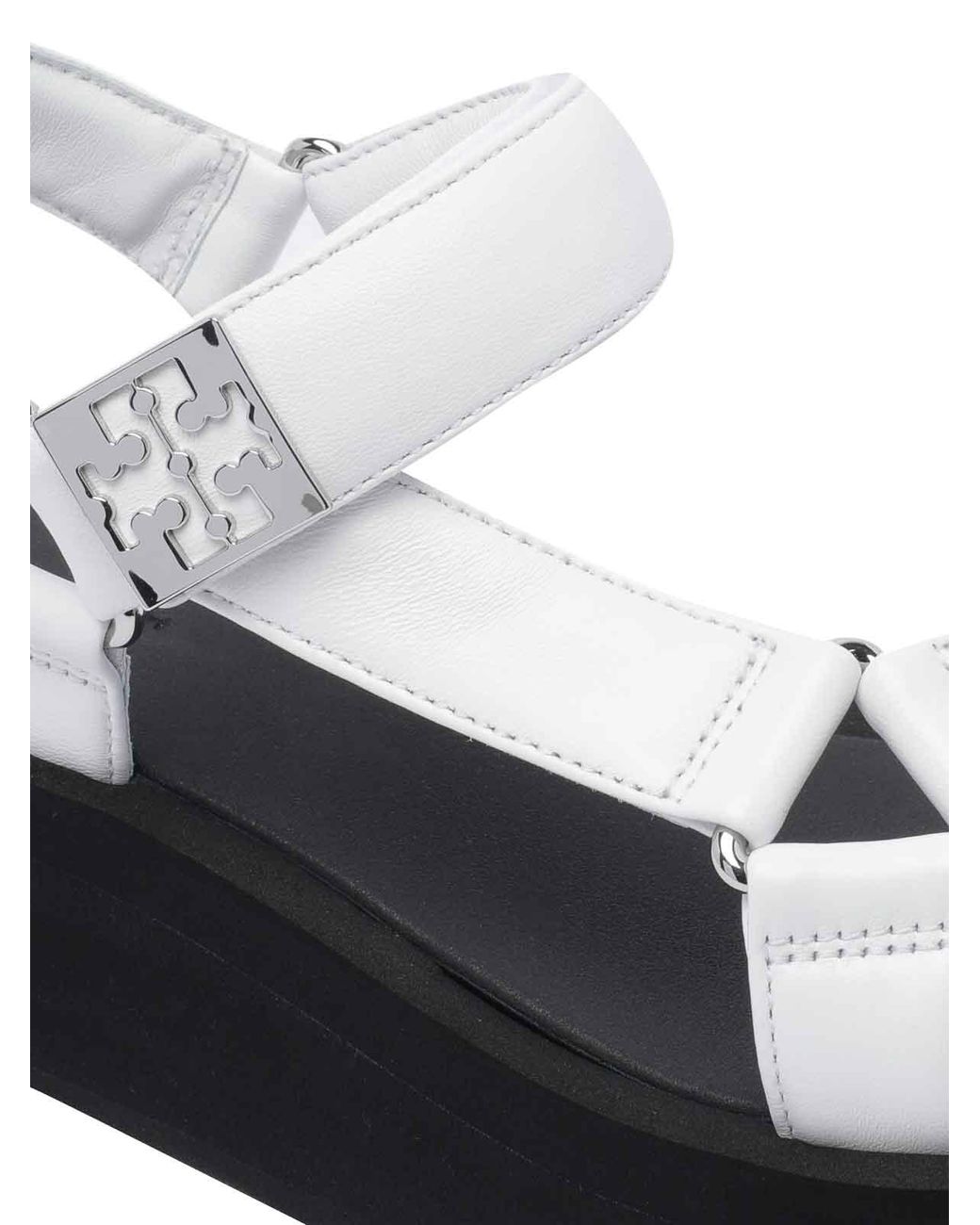 Tory Burch 50Mm Platform Sandals in White | Lyst
