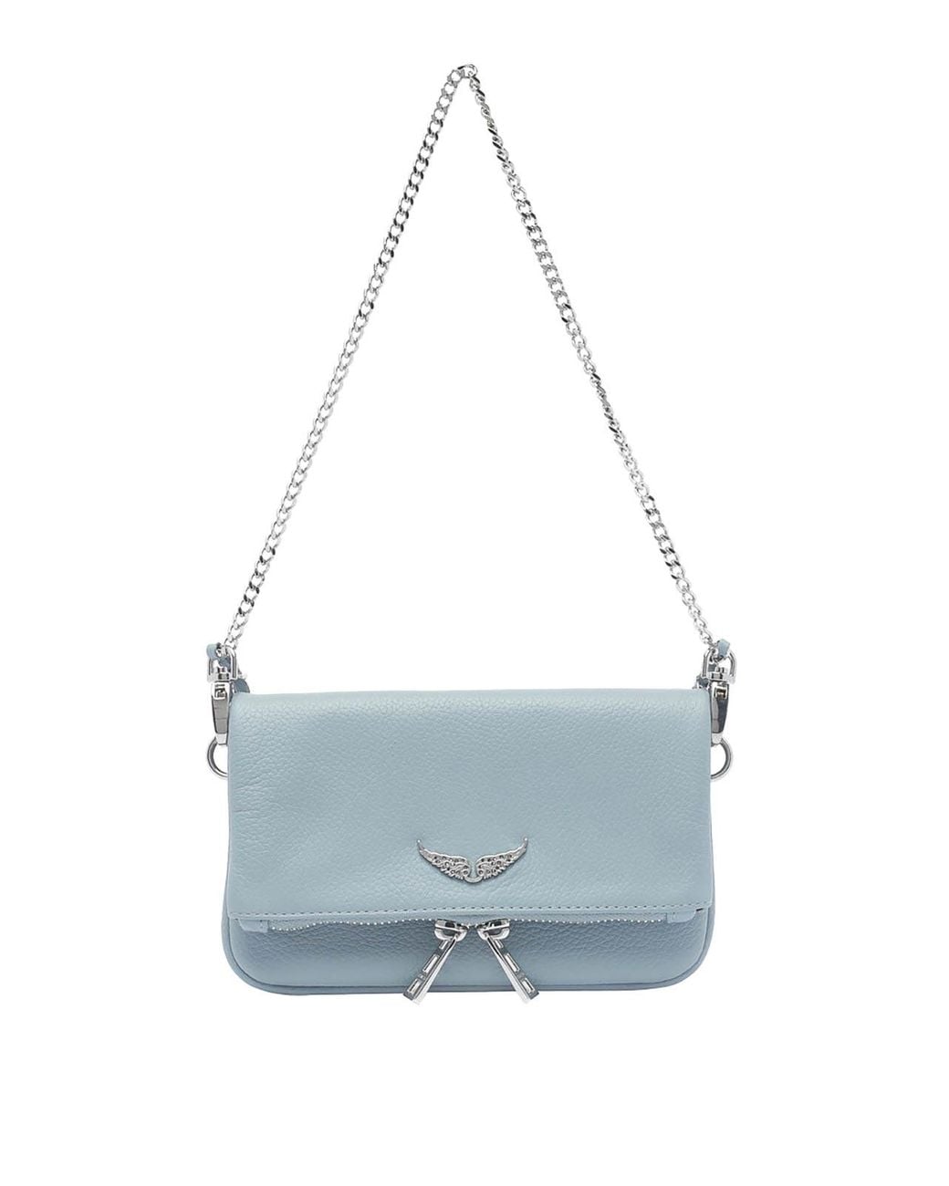 Zadig & Voltaire Breeze And Nano Rock Crossbody Bag in Blue | Lyst