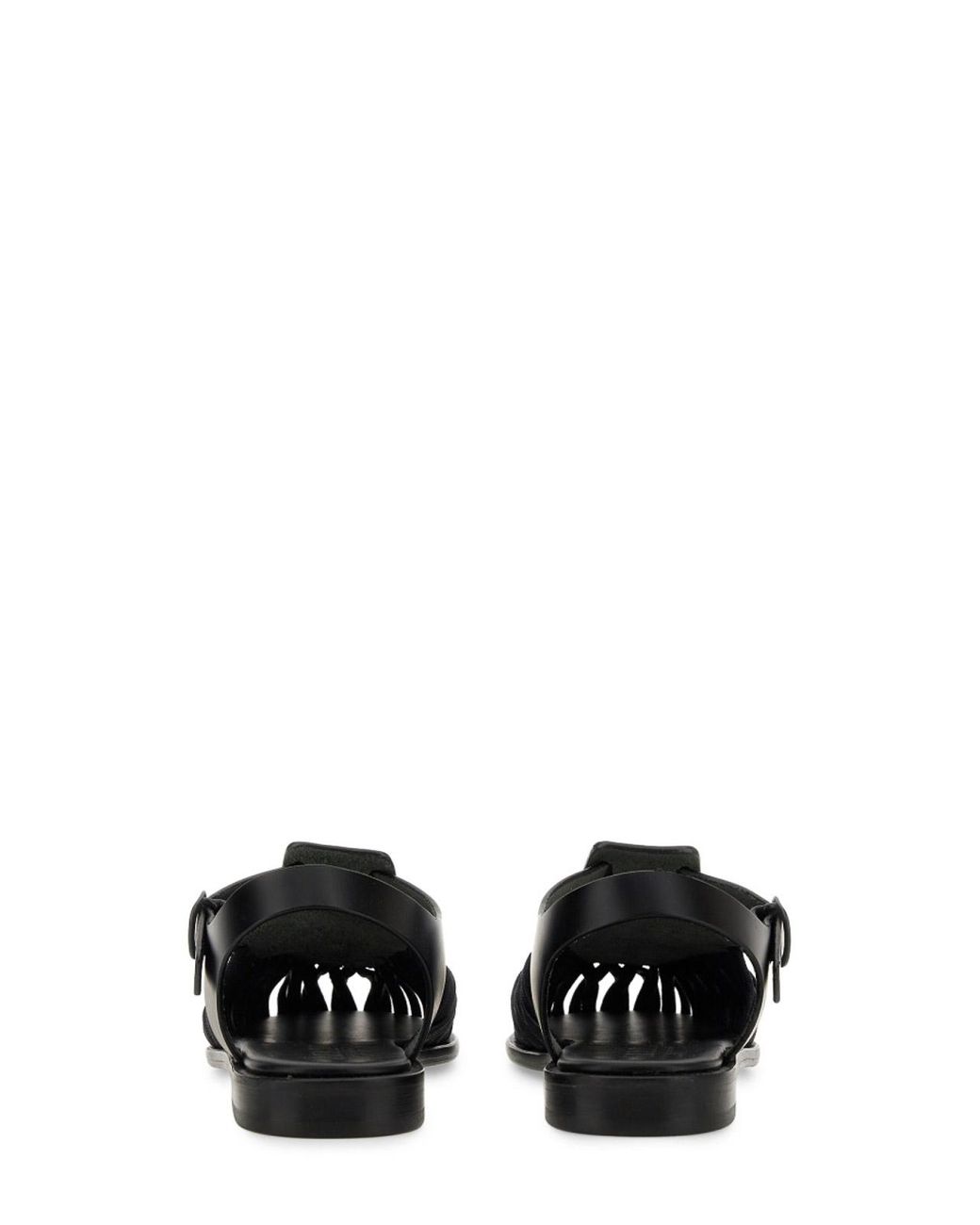 Hereu Alaro Square-Toe T-Bar Sandals in Black | Lyst