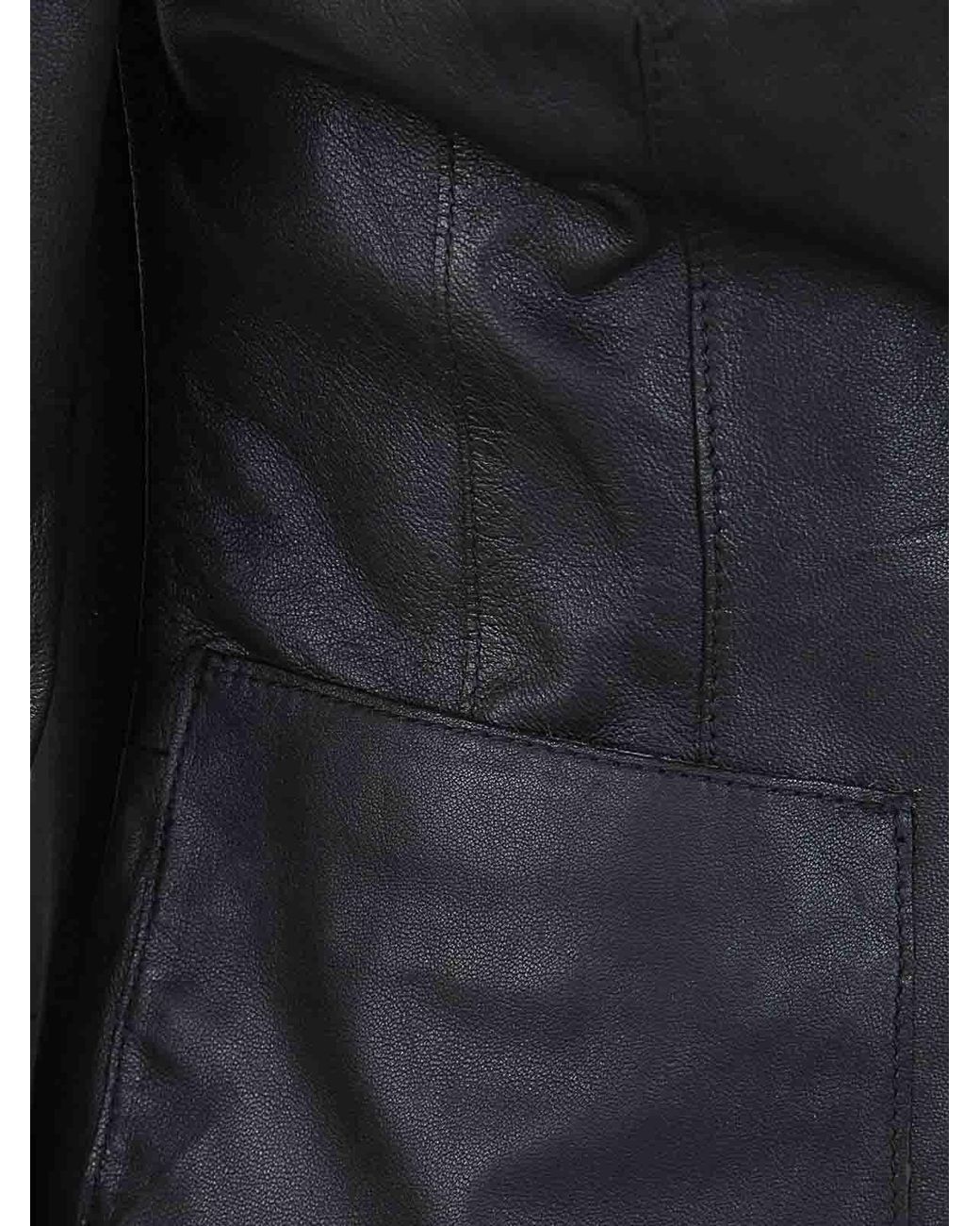 The Jackie Leathers Blair Jacket in Black | Lyst