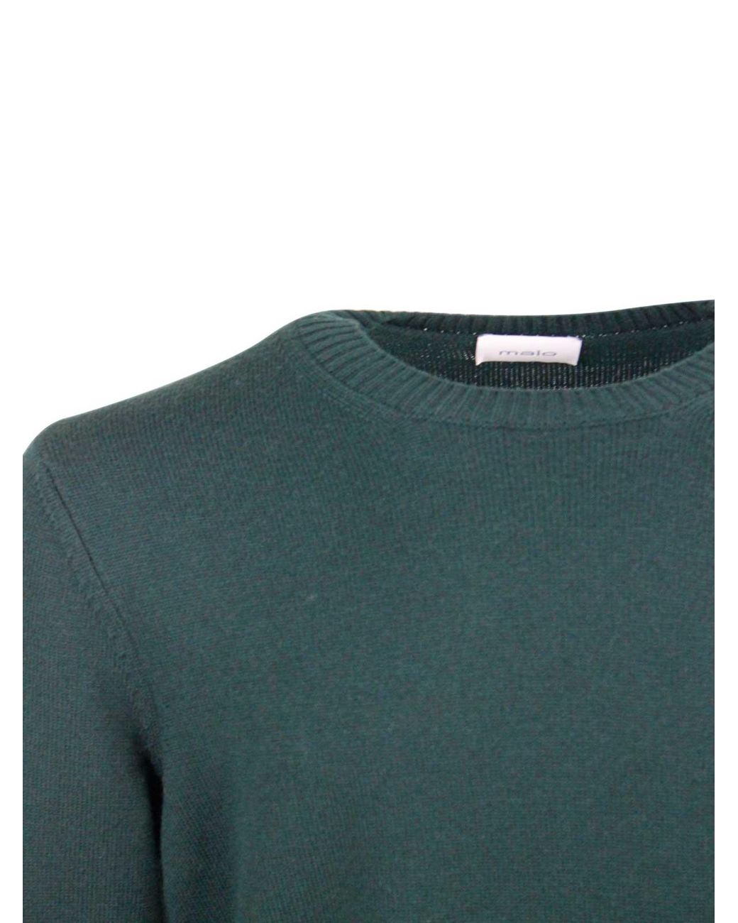 Malo Sweater in Green for Men | Lyst UK
