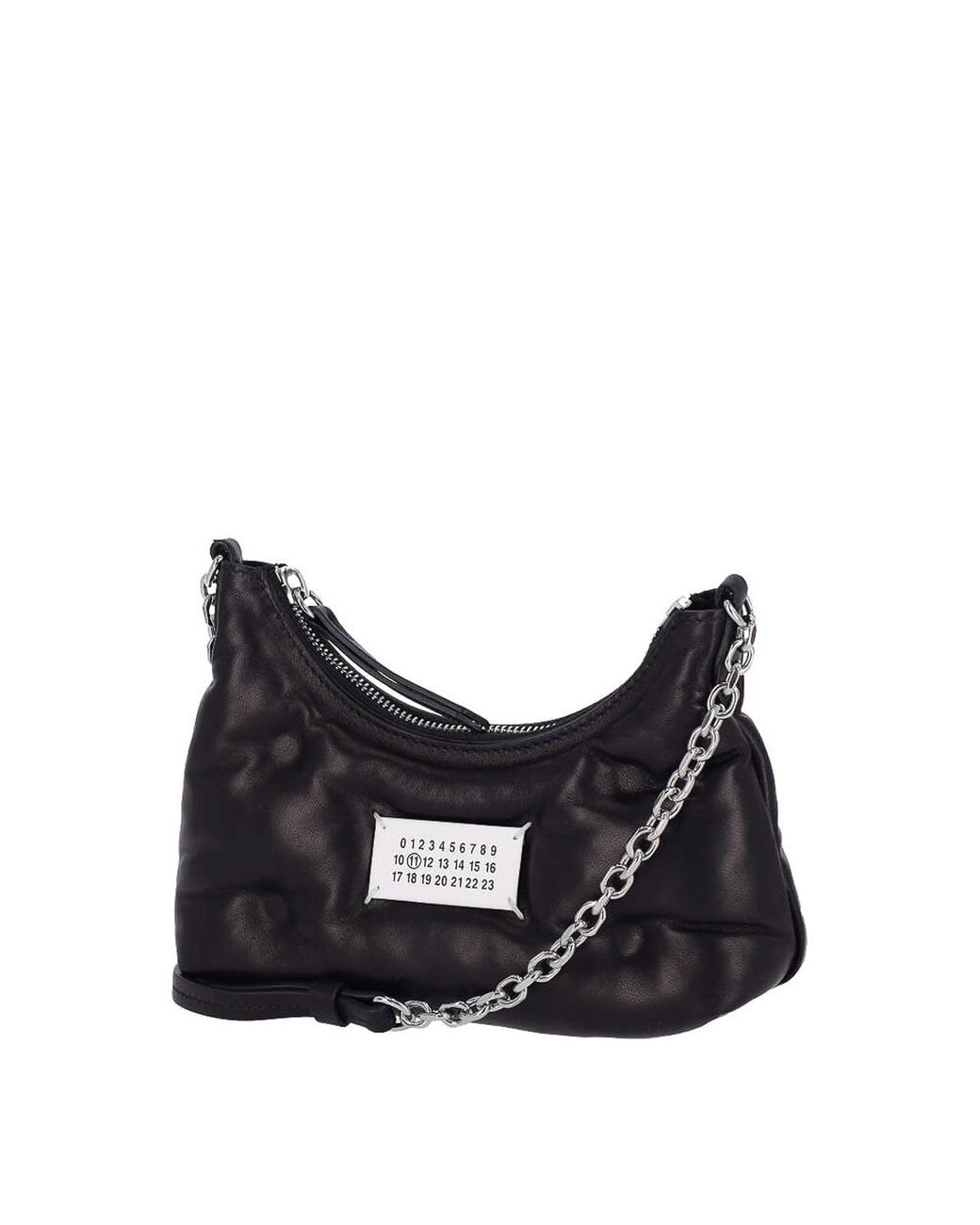 Maison Margiela Glam Slam Hobo Micro in Black | Lyst