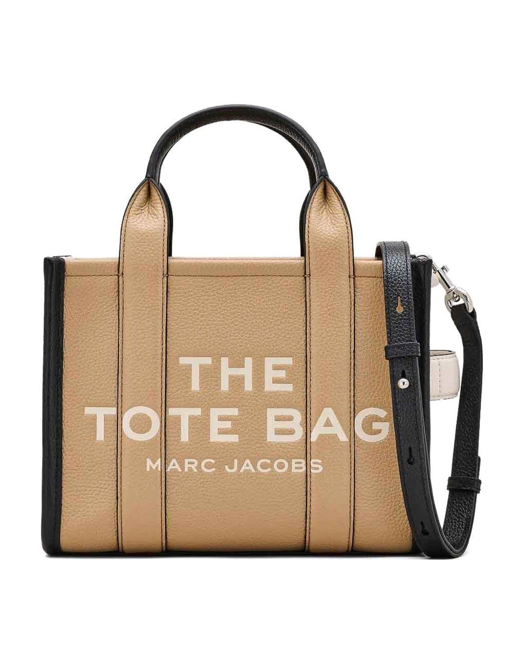 Marc Jacobs The Colorblock Small Tote Bag in Natural | Lyst