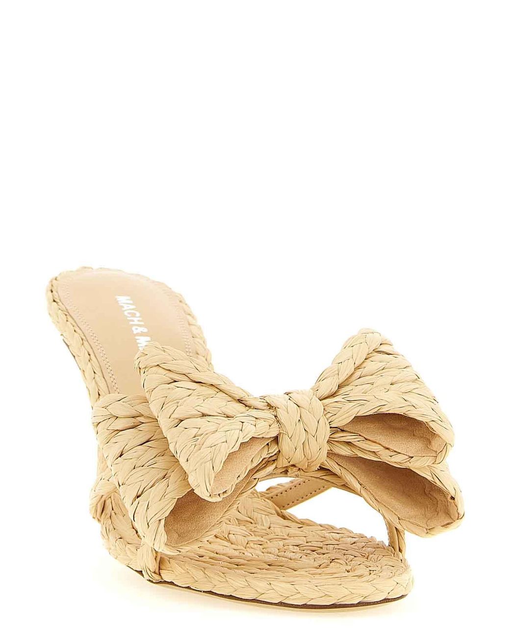 Mach & Mach The Cadeau Mules in Metallic | Lyst