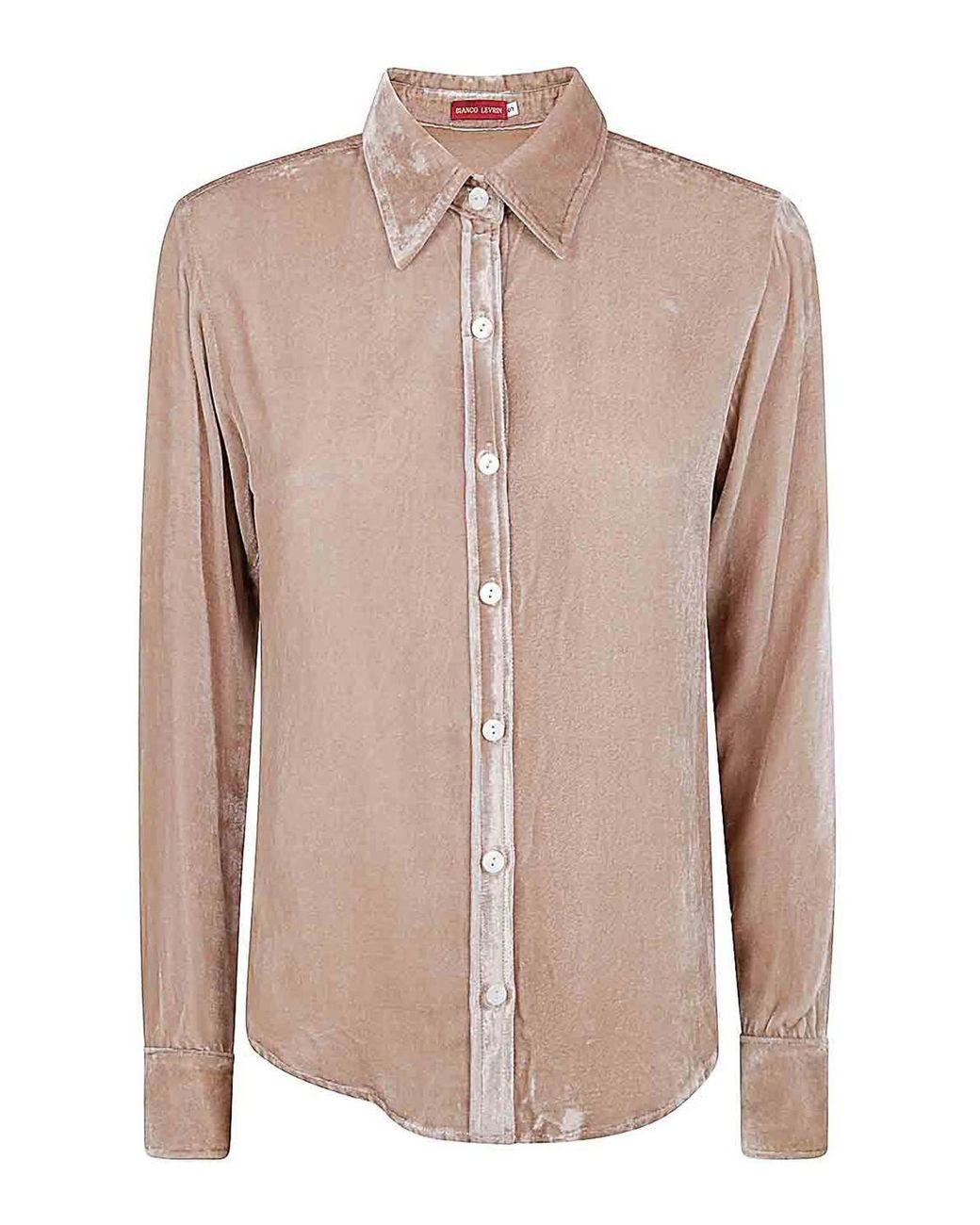 BIANCO LEVRIN Audrey Shirt in Pink | Lyst