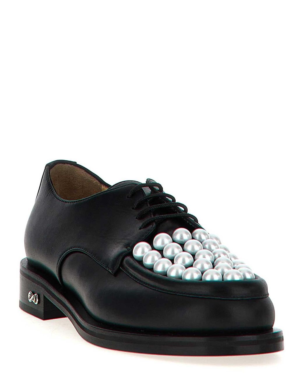 Mach & Mach Sirene Lace Up Shoes in Black | Lyst