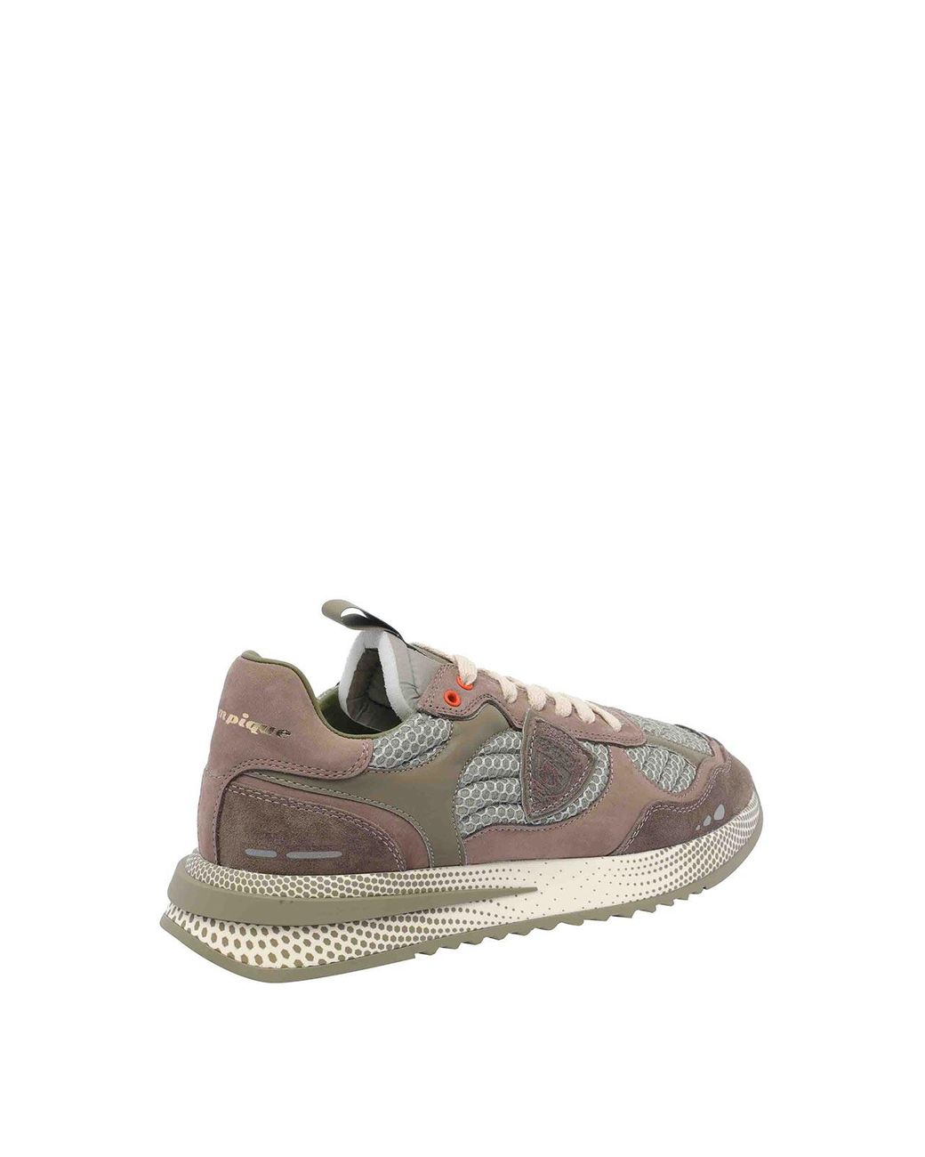 Philippe Model Military Olympique Low Sneakers in Gray for Men | Lyst