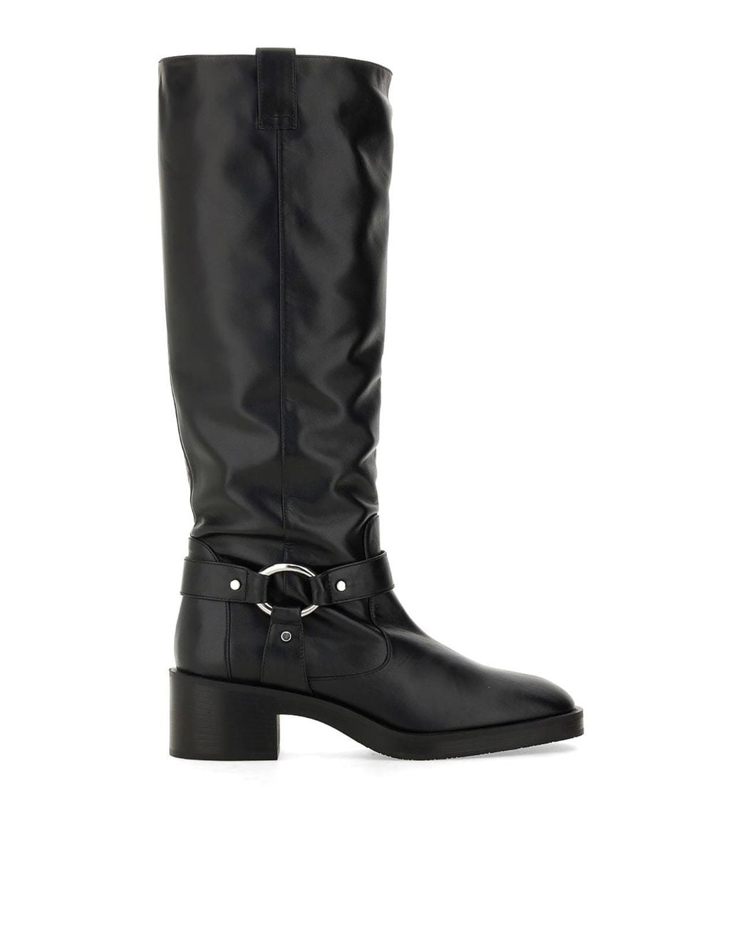 Stuart Weitzman Boot Jax in Black | Lyst