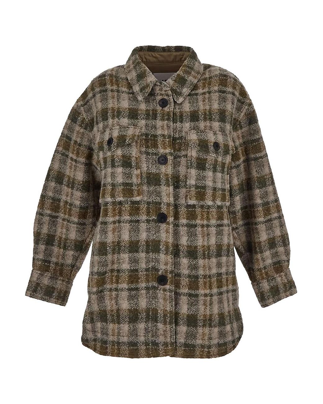 Isabel Marant Marant Etoile Jacket in Gray | Lyst