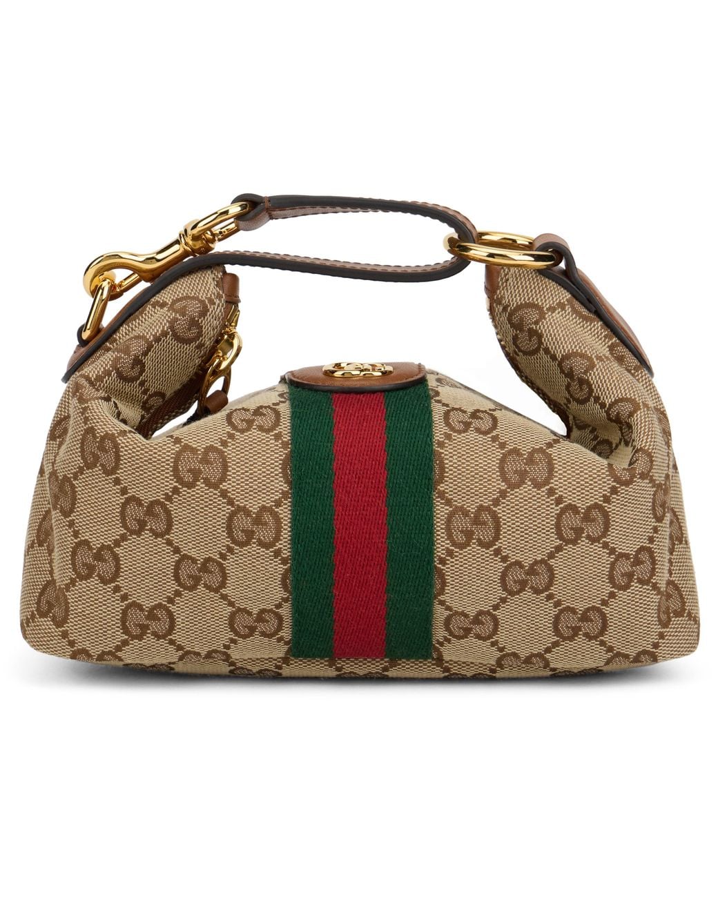 Gucci Mini Bag Vanity in Brown | Lyst UK