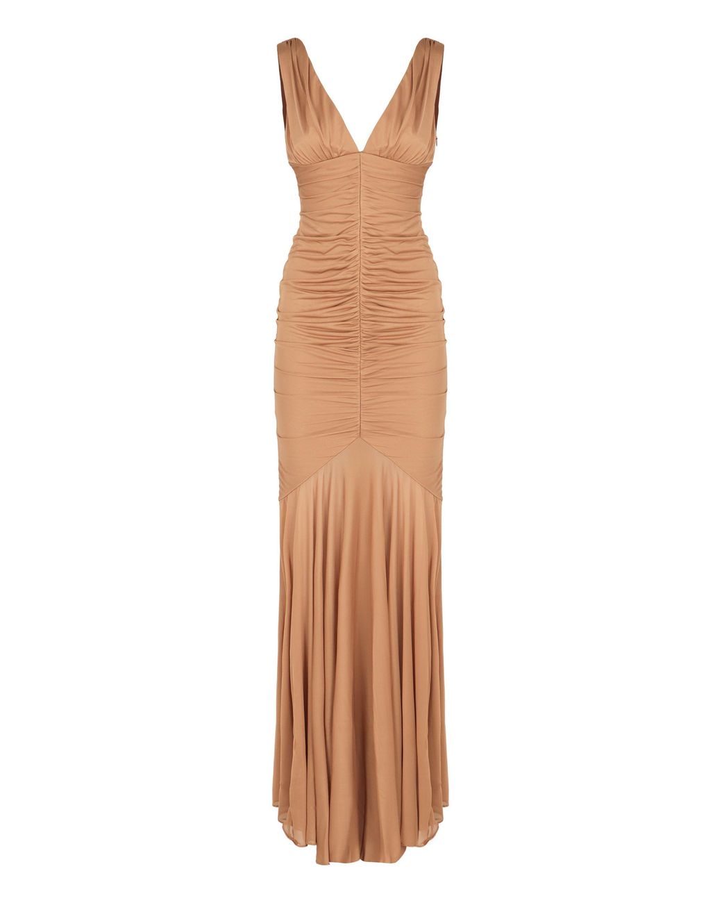 GIUSEPPE DI MORABITO Draped Dress in Natural | Lyst