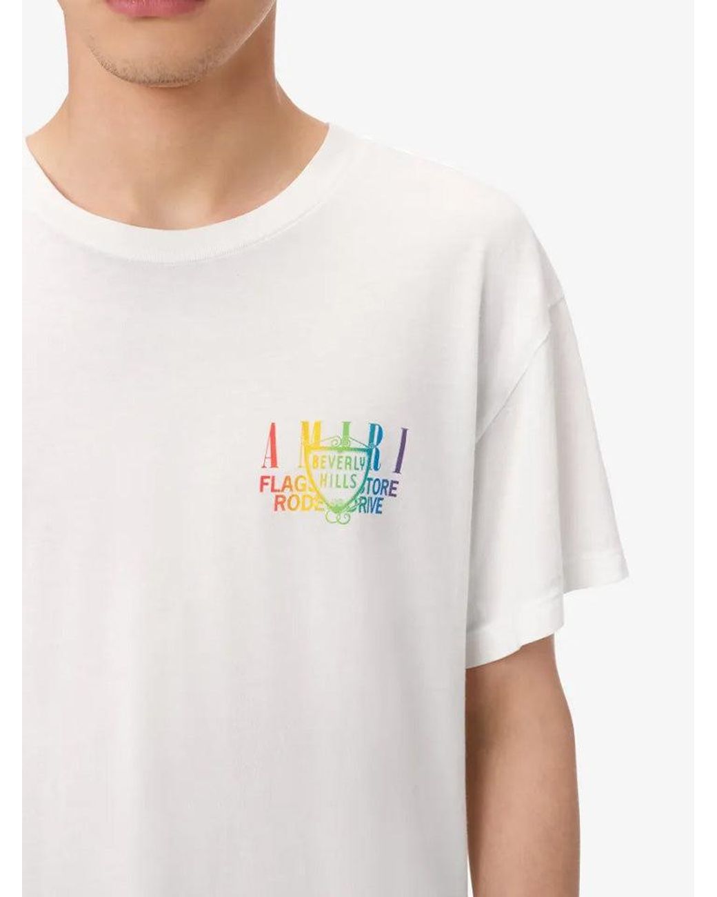 Amiri Xo Beverly Hills Printed T-Shirt in White for Men | Lyst