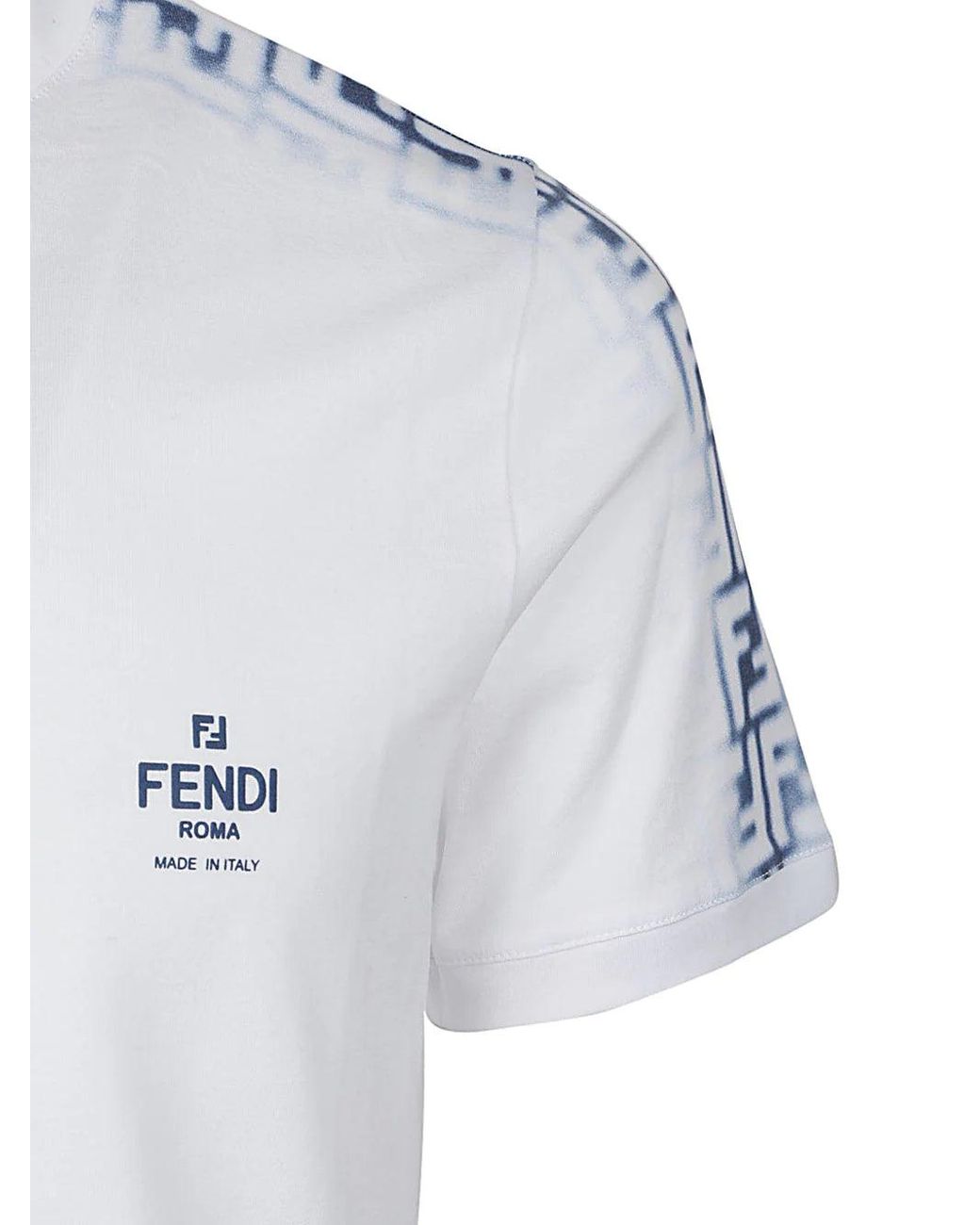Fendi T-Shirts in White for Men | Lyst Fendi T-Shirts in White for Men | Lyst