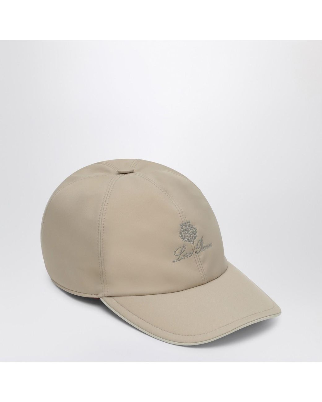 Loro Piana Ivory Baseball Cap in White for Men | Lyst