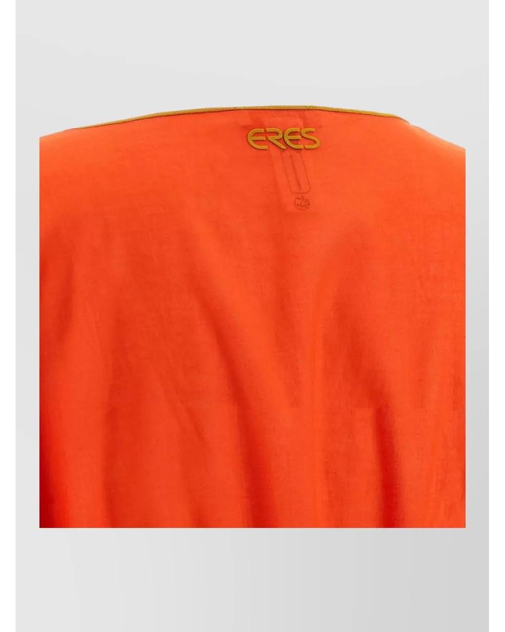 Eres Cotton Beach Dress in Red | Lyst UK