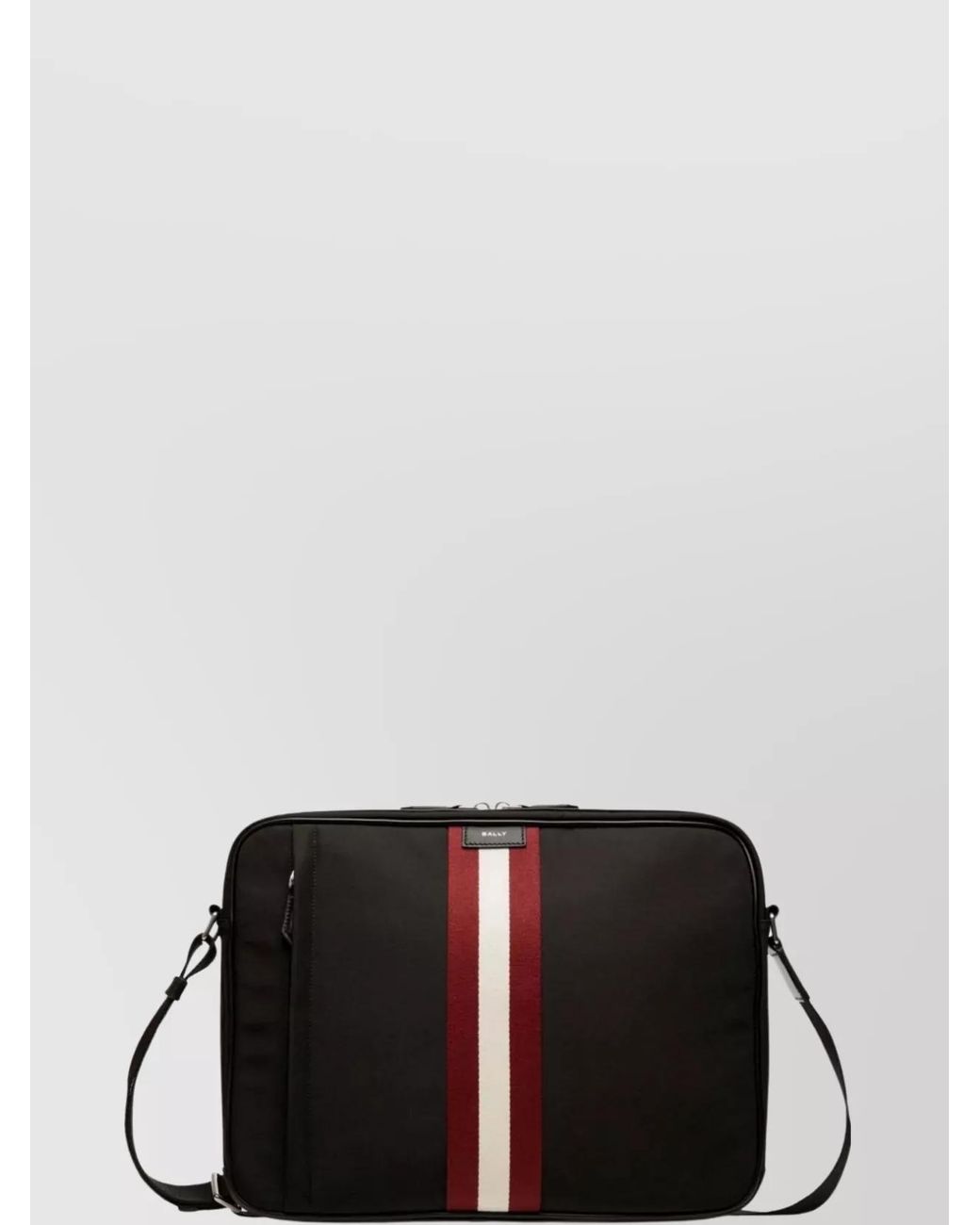 Bally Shoulder Bag Stripe Detail in White for Men | Lyst