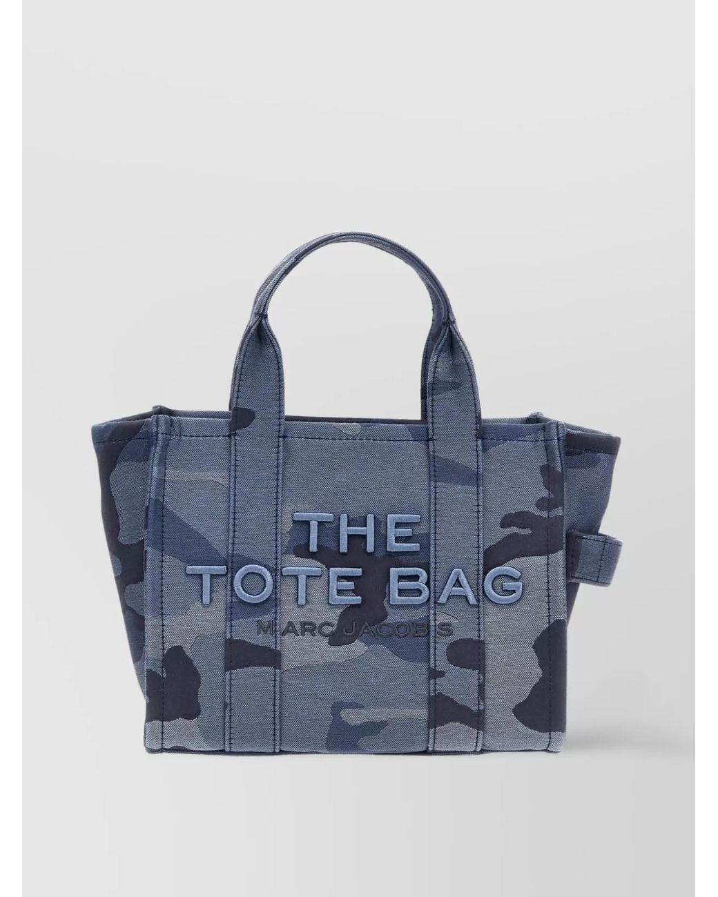Marc Jacobs Jacquard Camo Small Tote Bag in Blue | Lyst