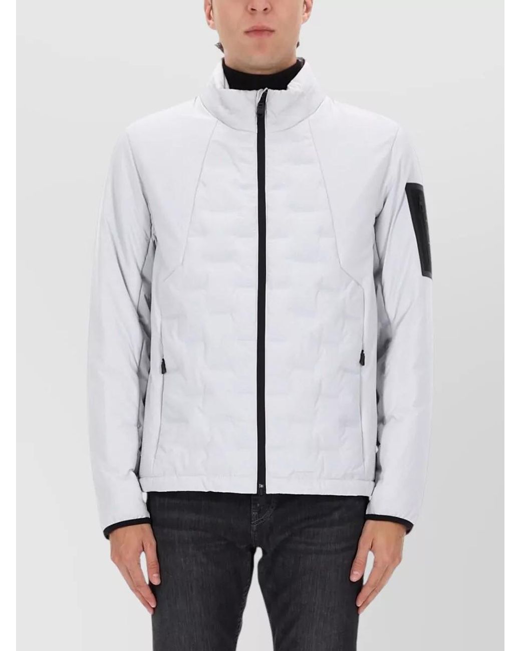 BOSS Down Puffer Jacket in White for Men | Lyst