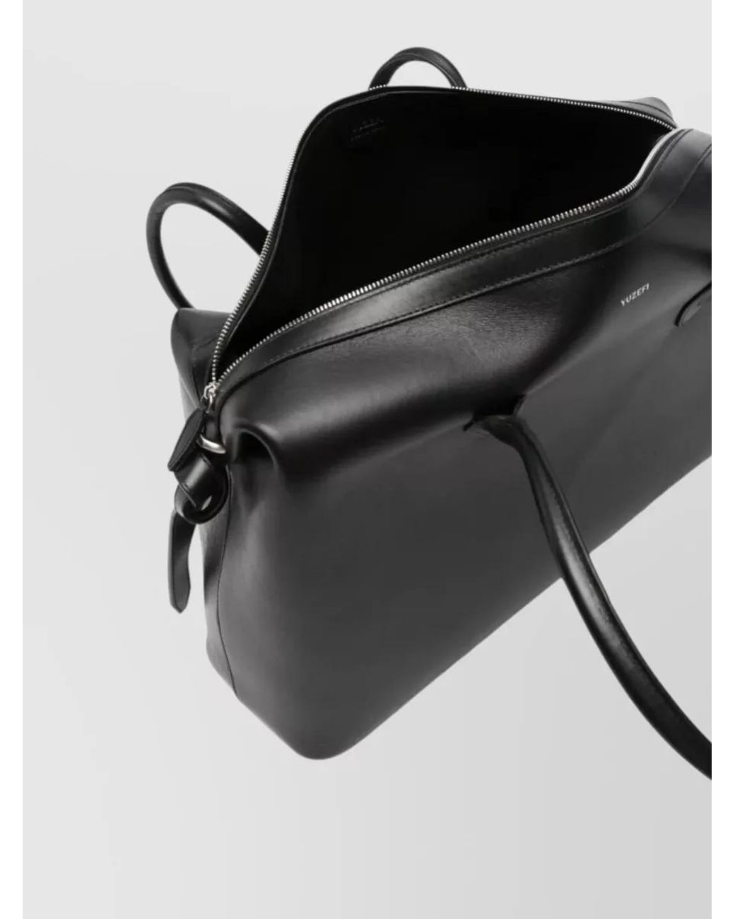 Yuzefi Brioche Tote Bag Rectangular Shape Knot in Black | Lyst UK