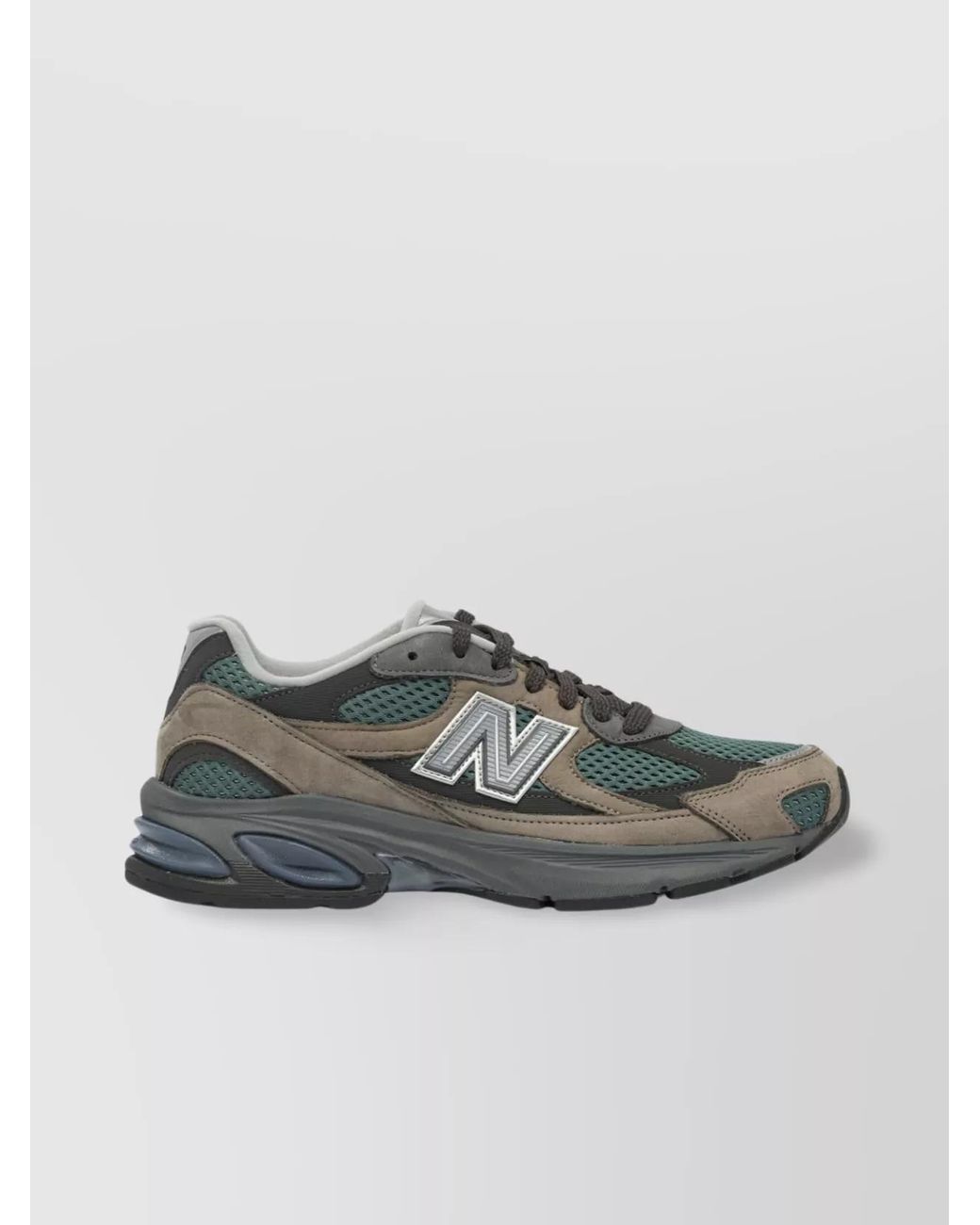 New Balance Mesh Panel Slip-On Sneakers in Gray for Men | Lyst