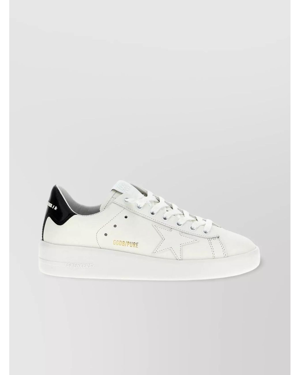 Golden Goose Leather Low-Top Sneakers in White | Lyst UK