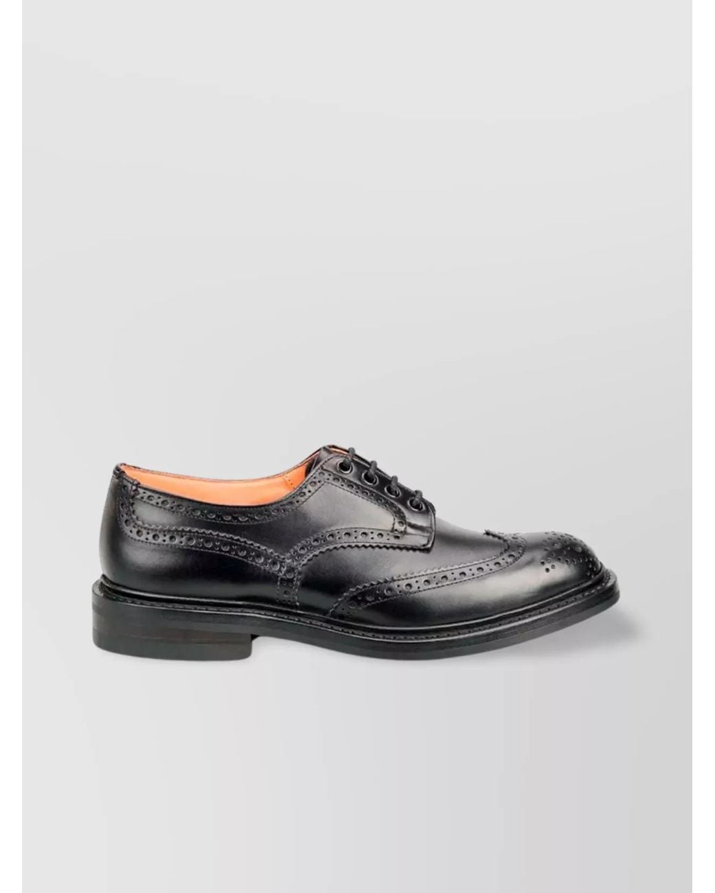Tricker's Leather Brogues in Gray for Men | Lyst