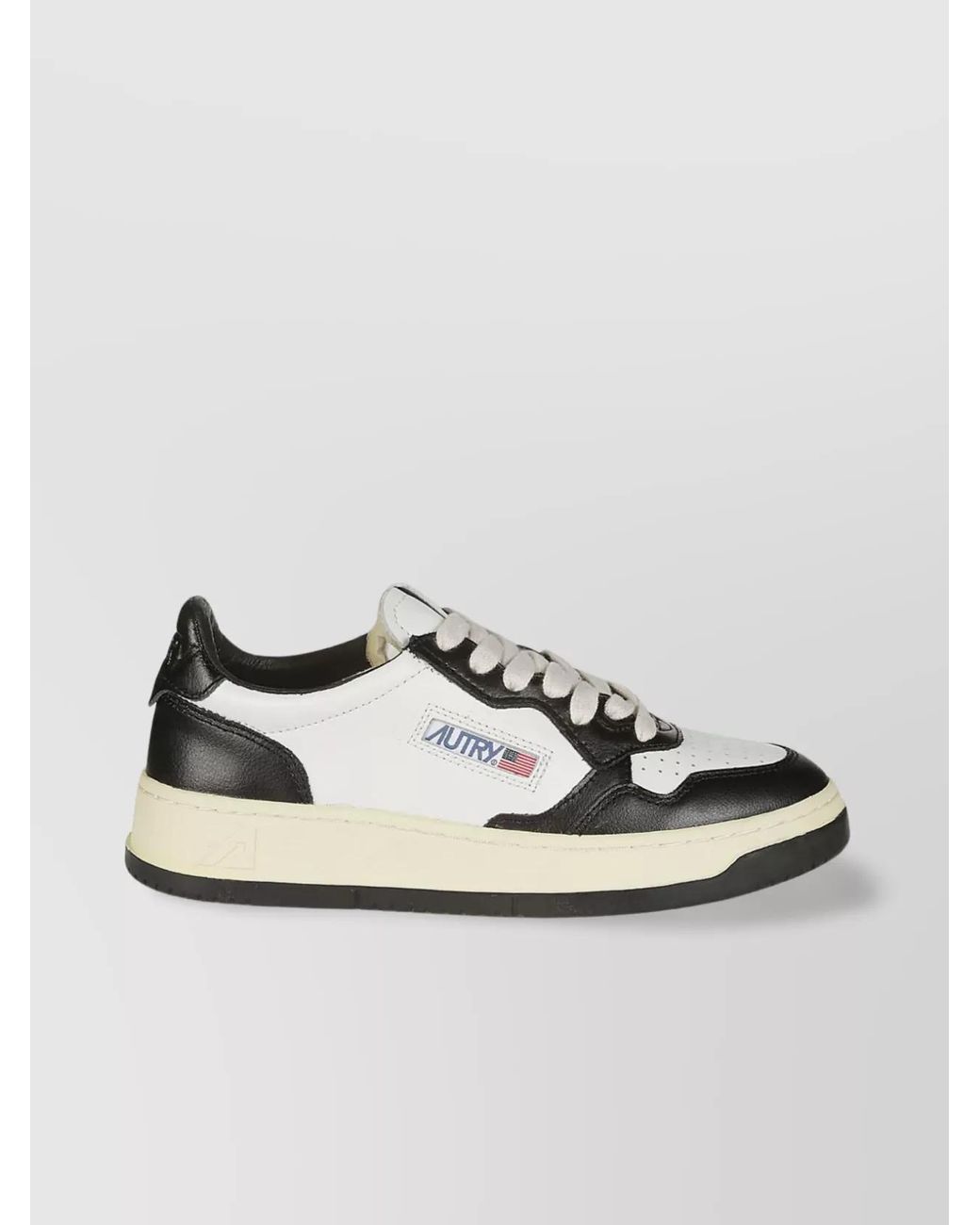 Autry Medalist Low Sneakers Padded Collar in Metallic | Lyst