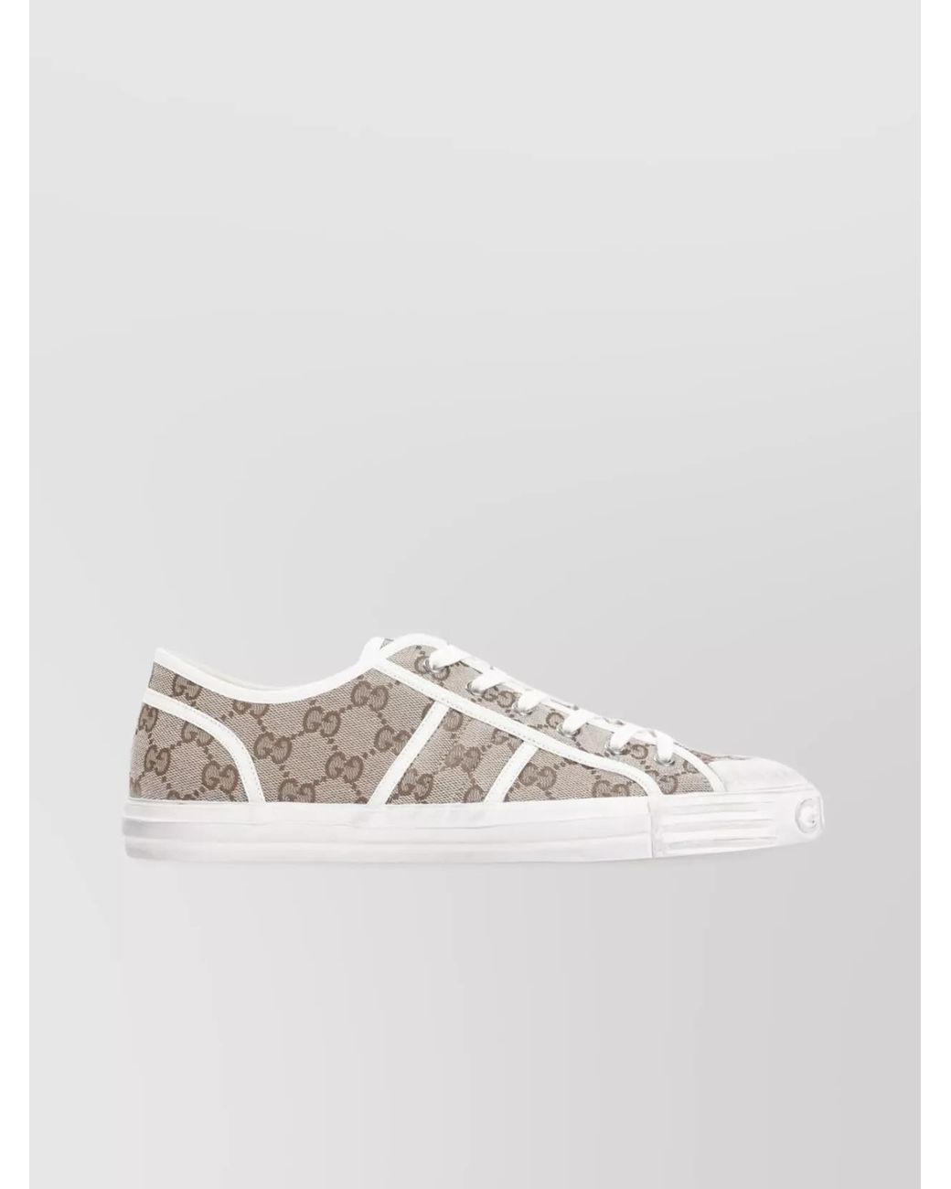 Gucci Julio Gg Canvas Low-Top Sneakers in White for Men | Lyst