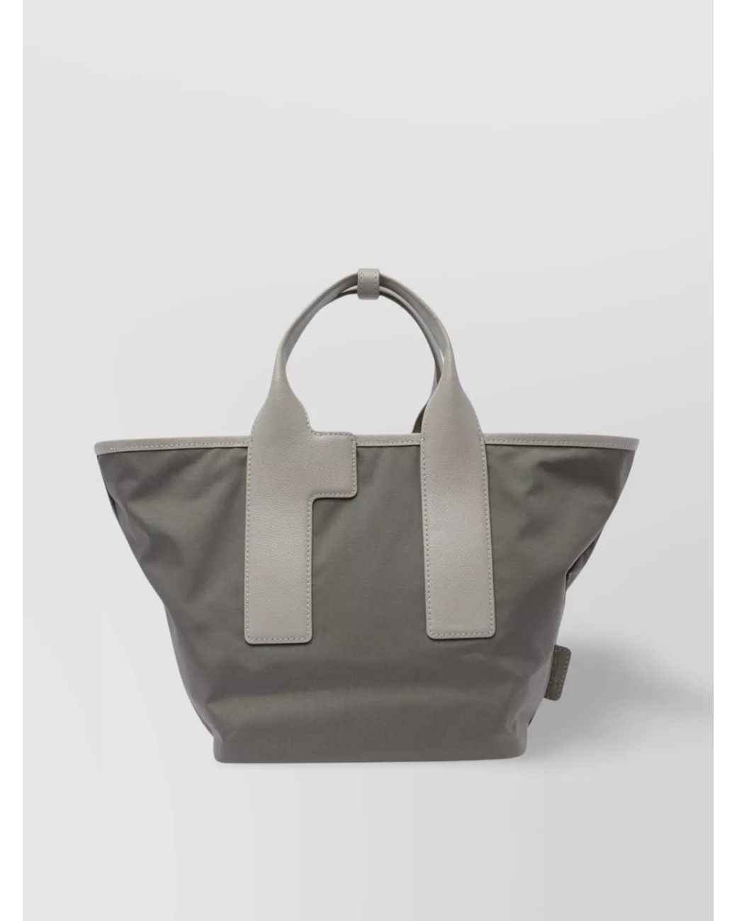 Furla Piuma Medium Tote Bag Structured Shape in Gray | Lyst