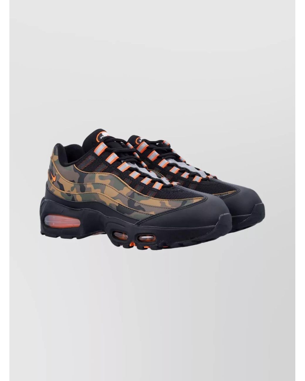 Nike Coated Leather Camouflage Low-Top Sneakers in Blue | Lyst UK