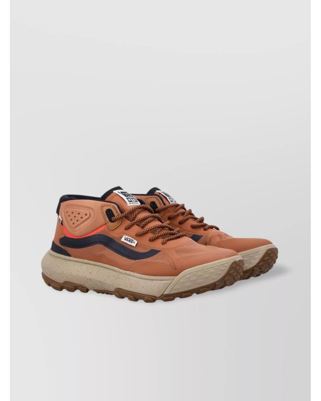 Vans Mte Crosspath Mid Sneakers With Padded Collar in Pink | Lyst