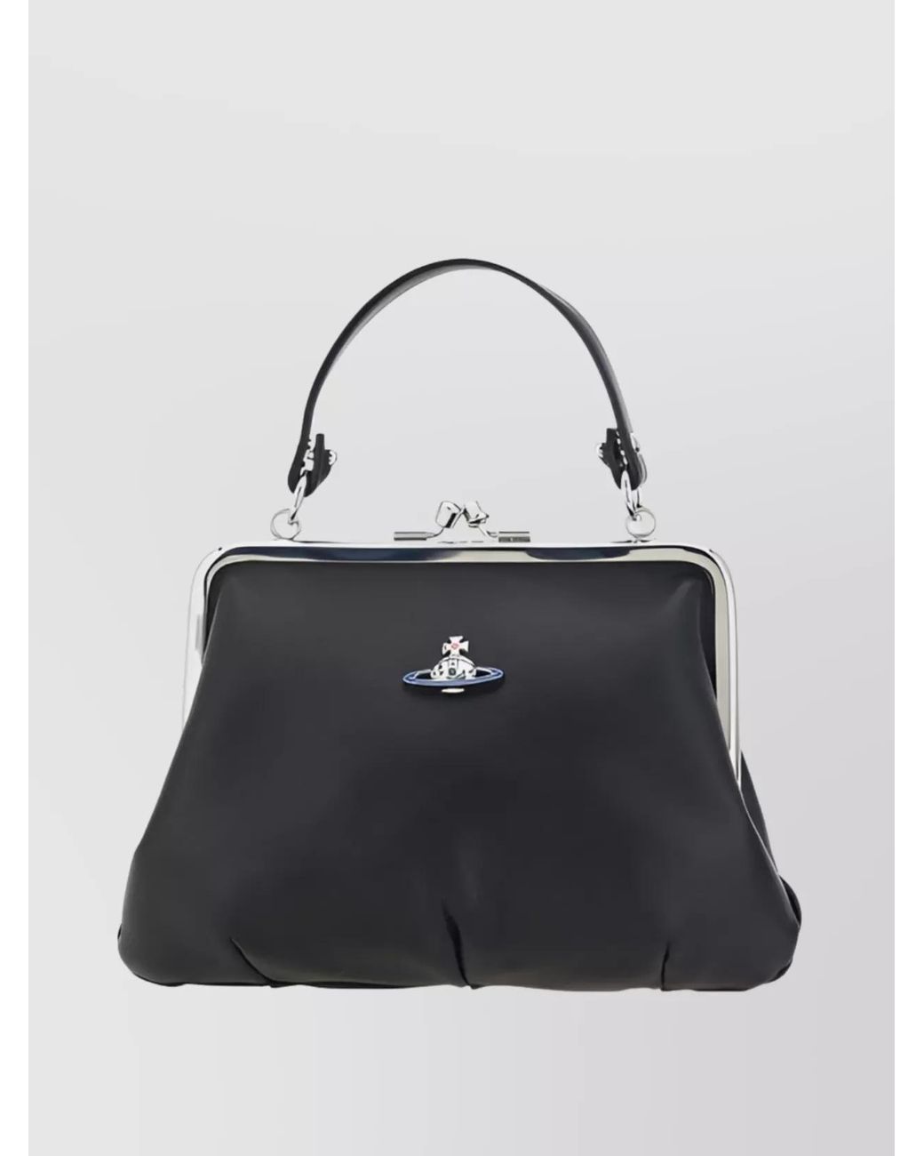 Vivienne Westwood Granny Frame Purse Bag in Black | Lyst