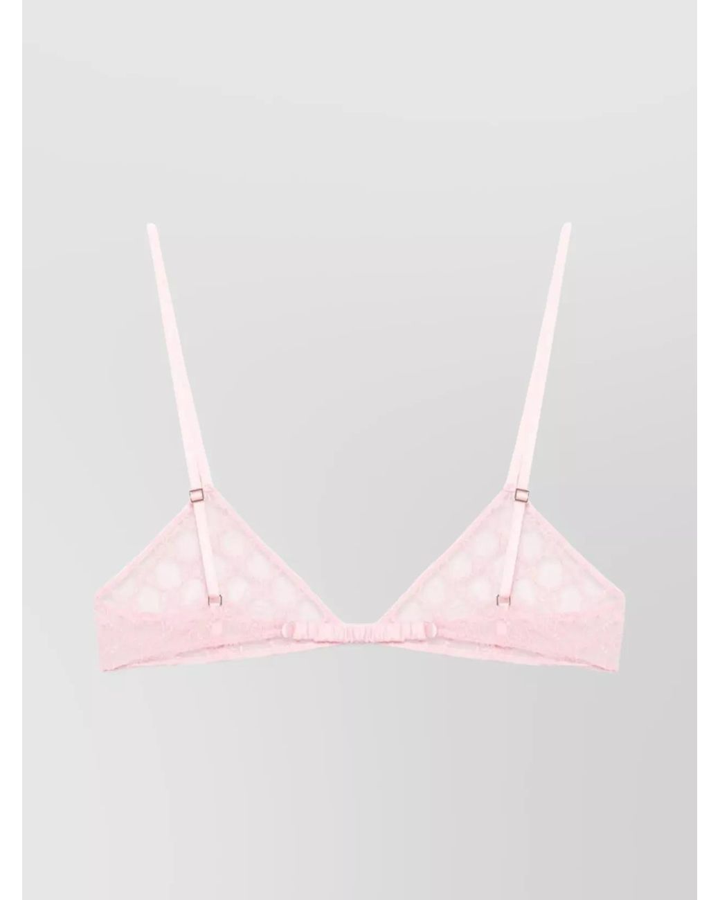 Gucci Tulle Bra in Pink | Lyst UK