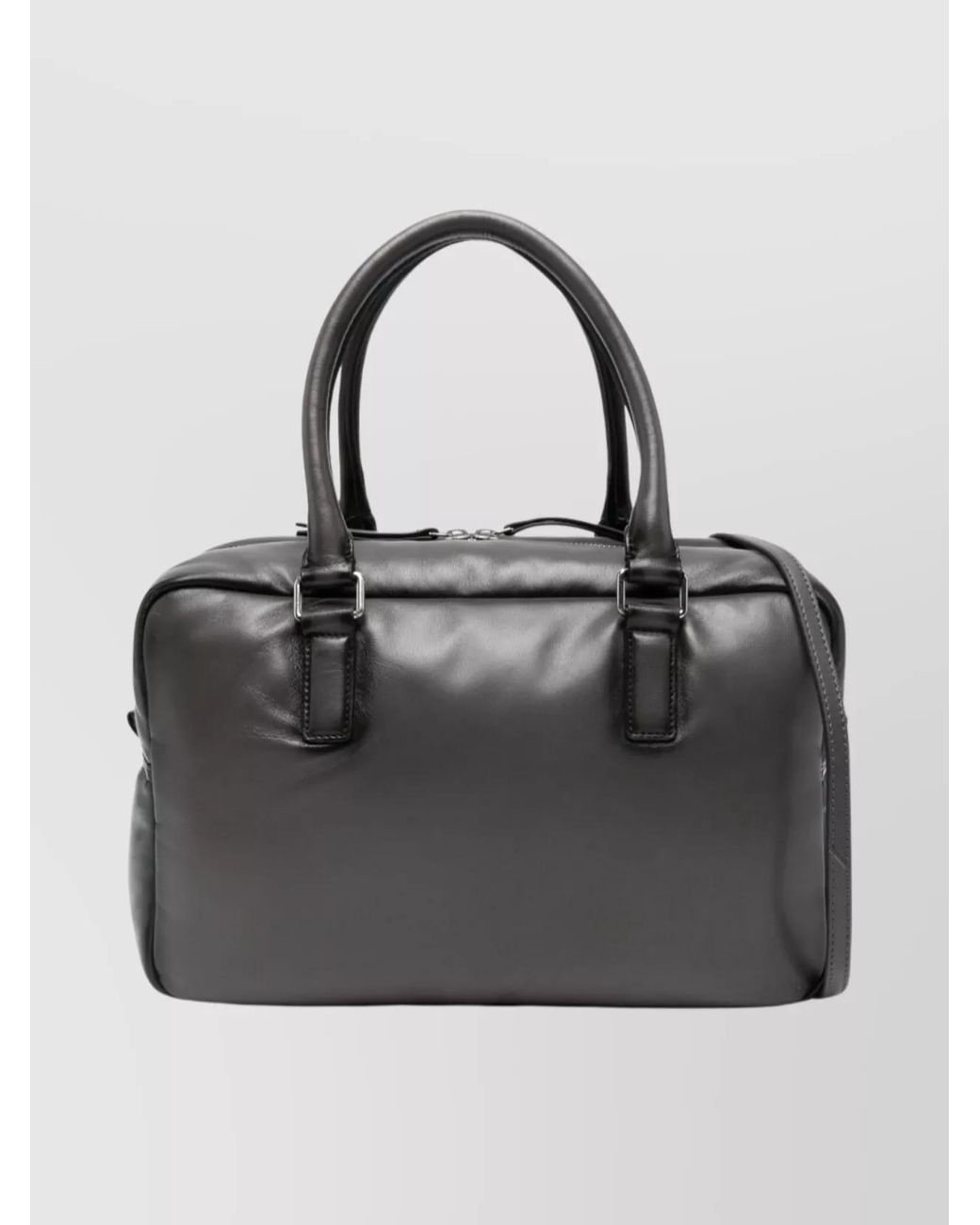 Stand Studio Medium Lambskin Shoulder Bag in Black | Lyst