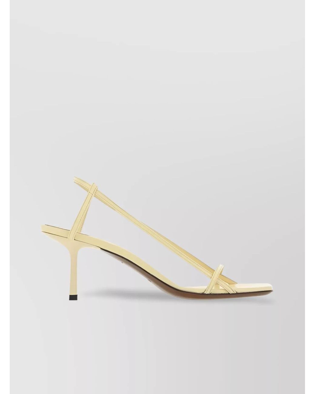 Neous Leather Sandals in White | Lyst