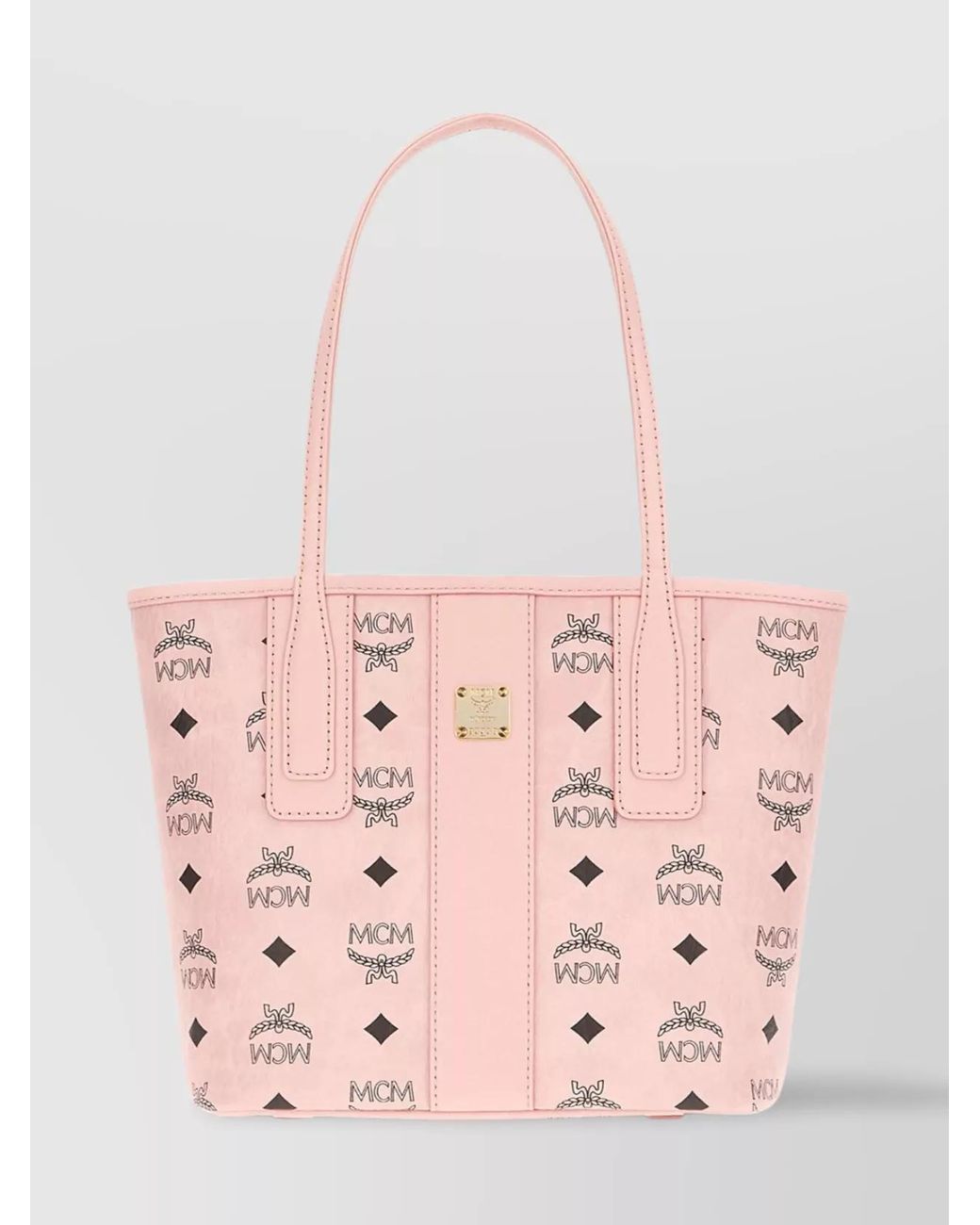 MCM Liz Vi Mini Bag Shopper in Pink | Lyst