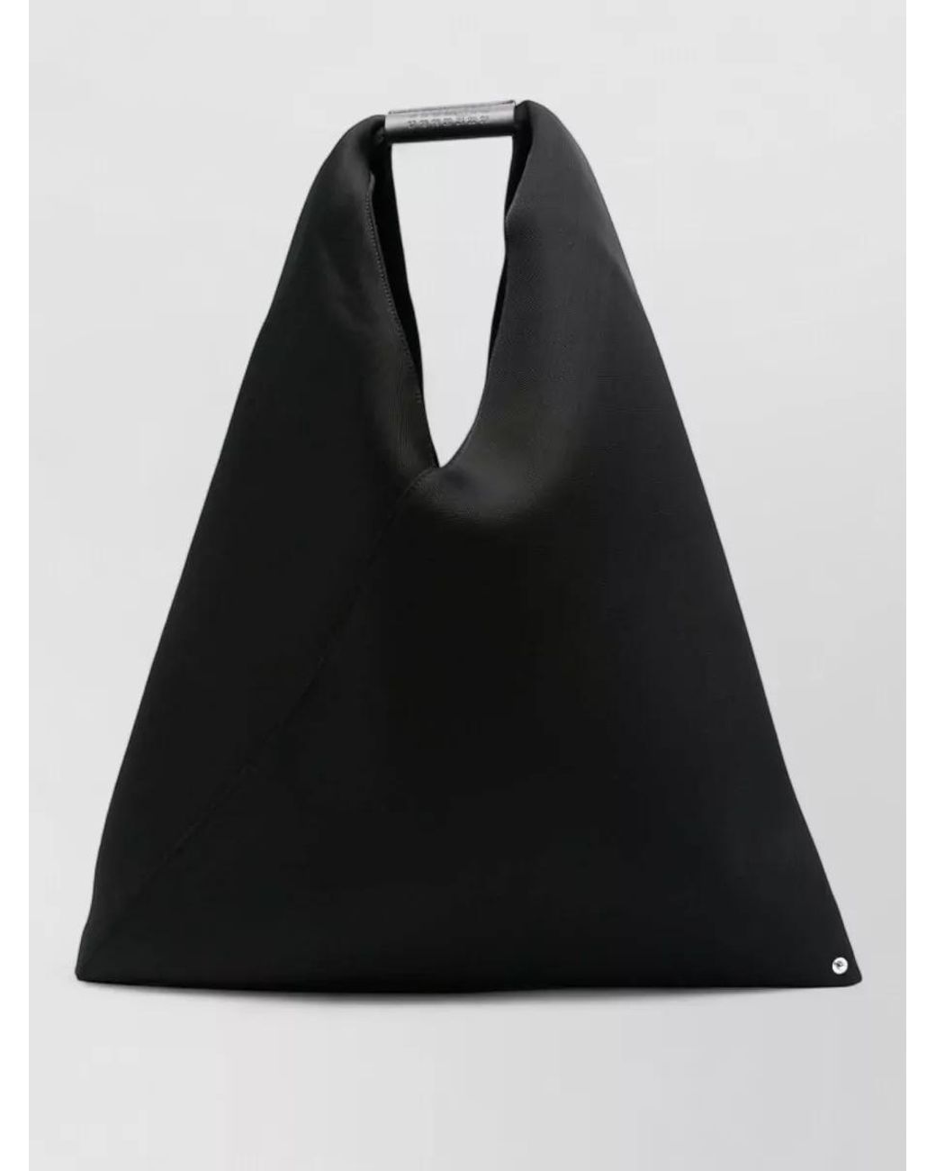 MM6 by Maison Margiela Japanese Pyramid Tote Bag Leather in Black | Lyst