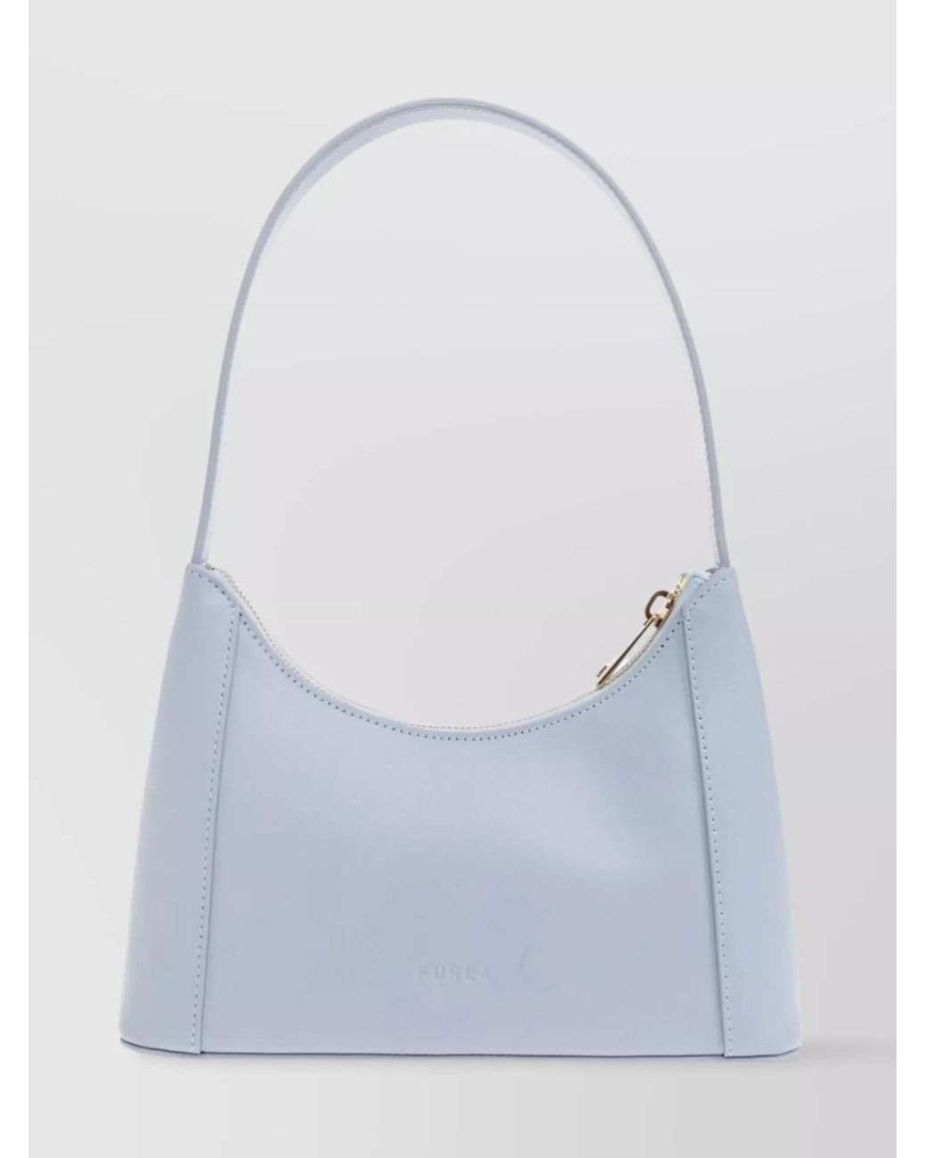 Furla Top Handle Shoulder Bag Structure in Blue | Lyst