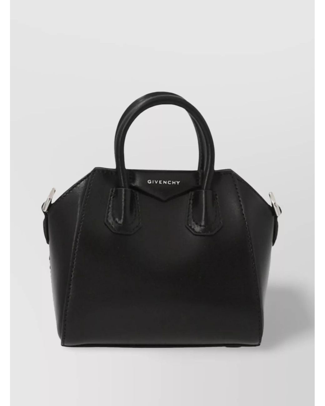 Givenchy Micro Handbag With Shoulder Strap And Top Handles in Black | Lyst