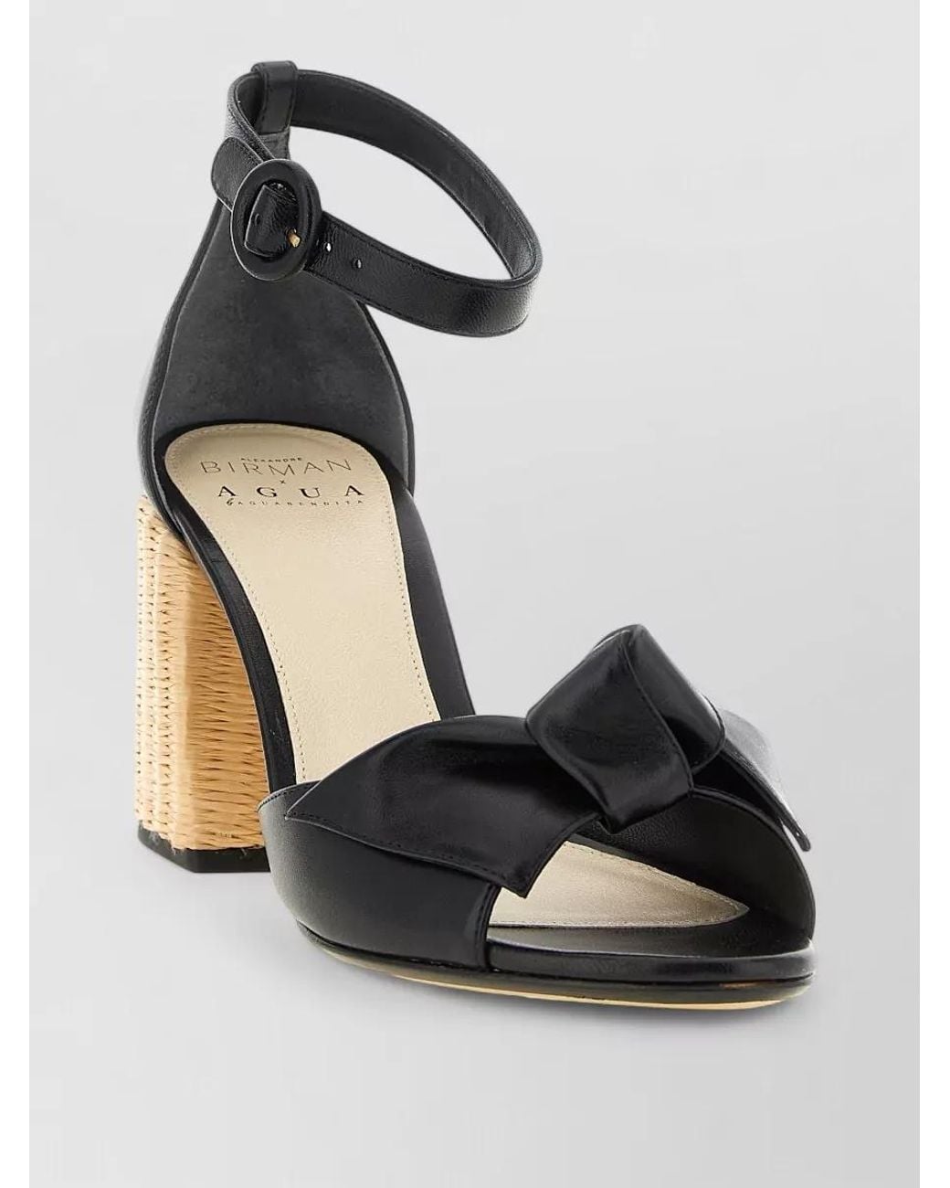 Alexandre Birman Leather Sandals in Black | Lyst