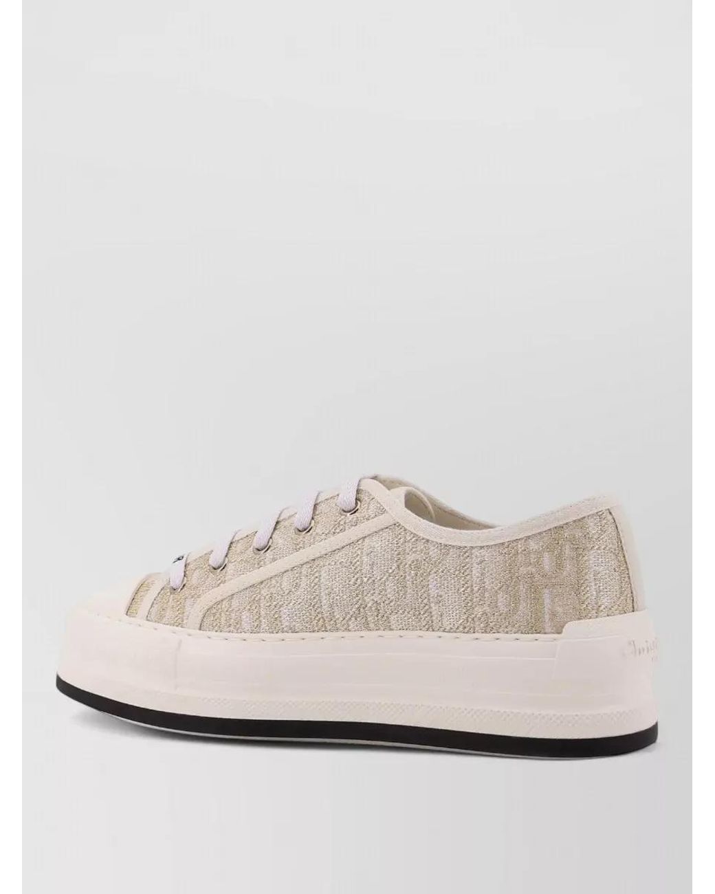 Dior Low Top Sneakers In Natural Lyst Uk