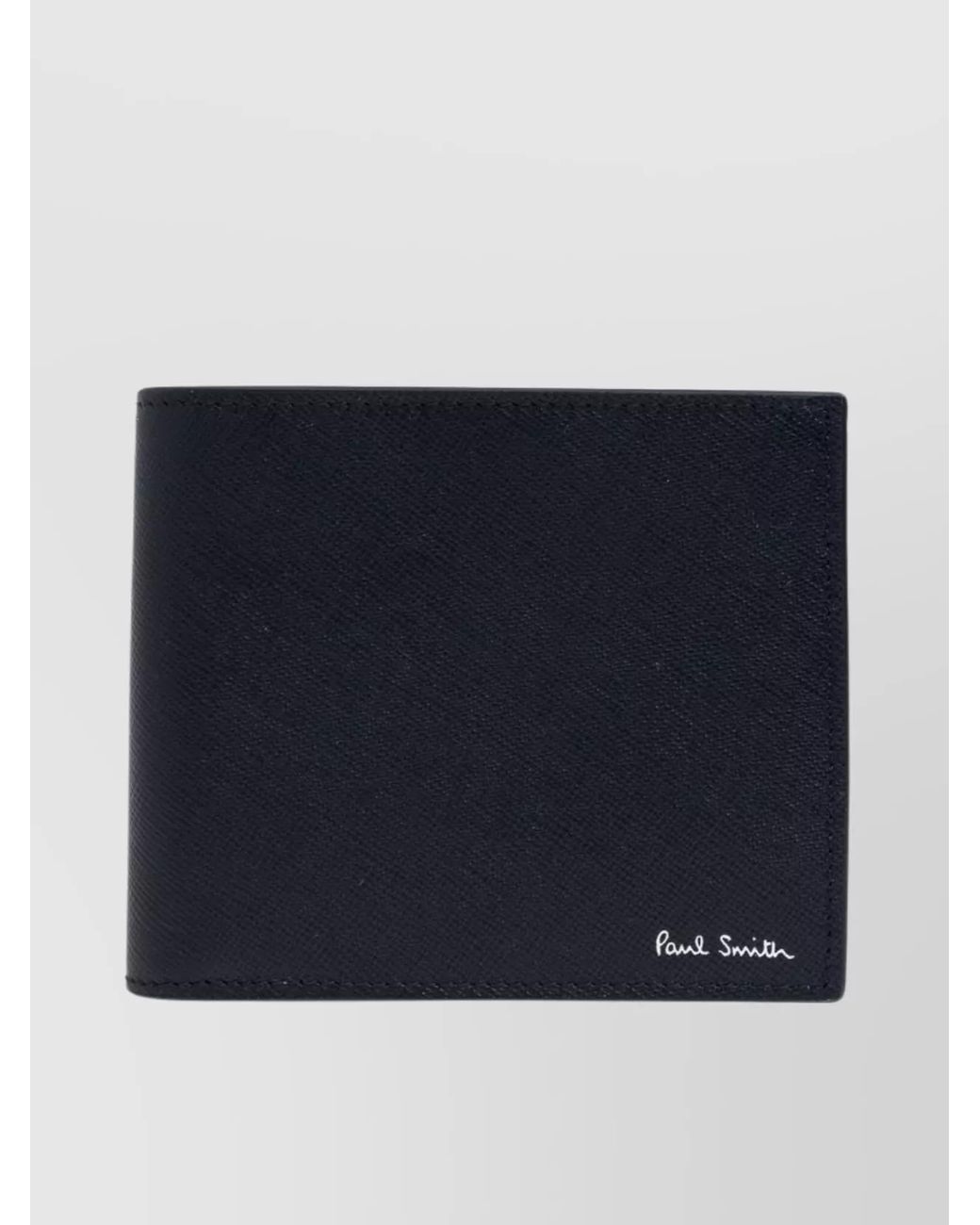 Paul Smith Striped Signature Mount Fuji-Lined Cardholder in Blue for ...