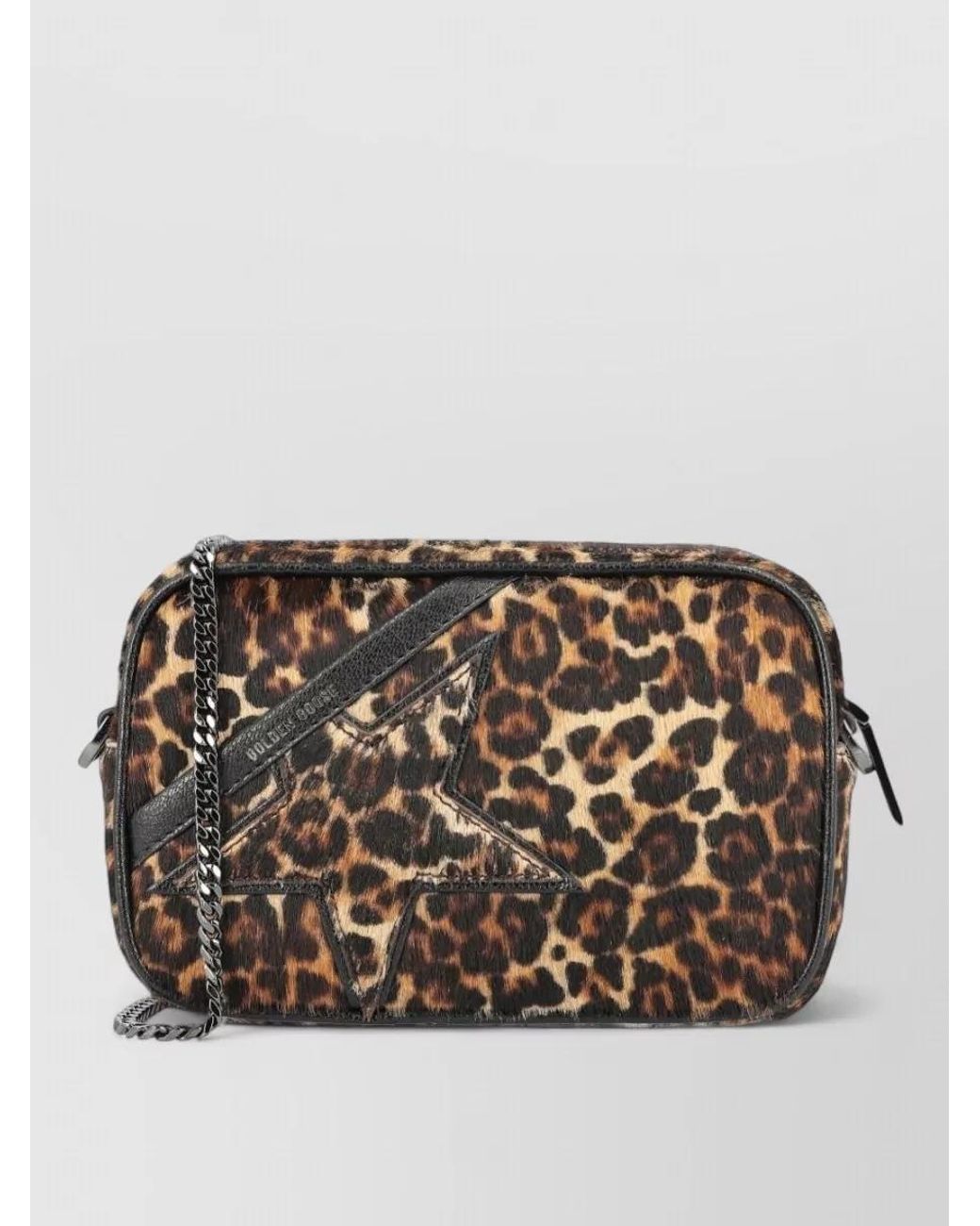 Golden Goose Mini Star Mini Leather Shoulder Bag in Gray | Lyst