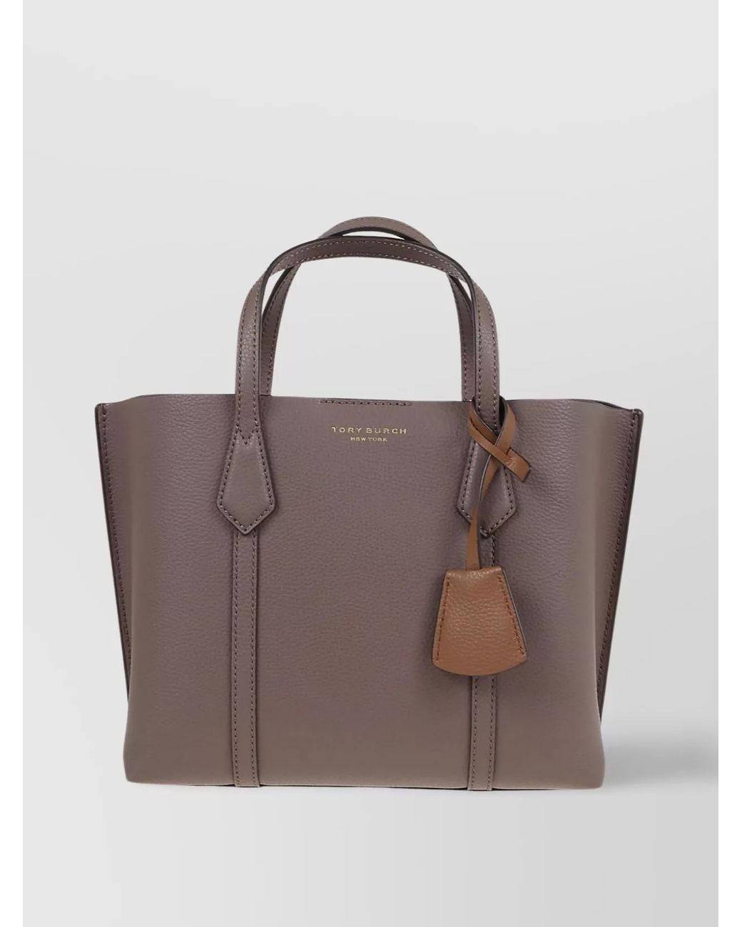 Tory Burch Small Tote Luggage Tag in Red | Lyst