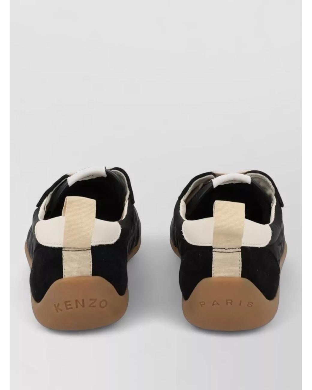 KENZO Polyamide Low-Top Sneakers in Black | Lyst UK