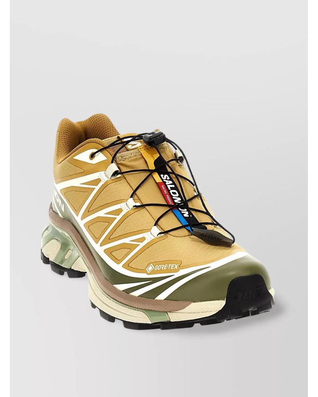 Salomon Mesh Gtx Technology Sneakers in Metallic | Lyst