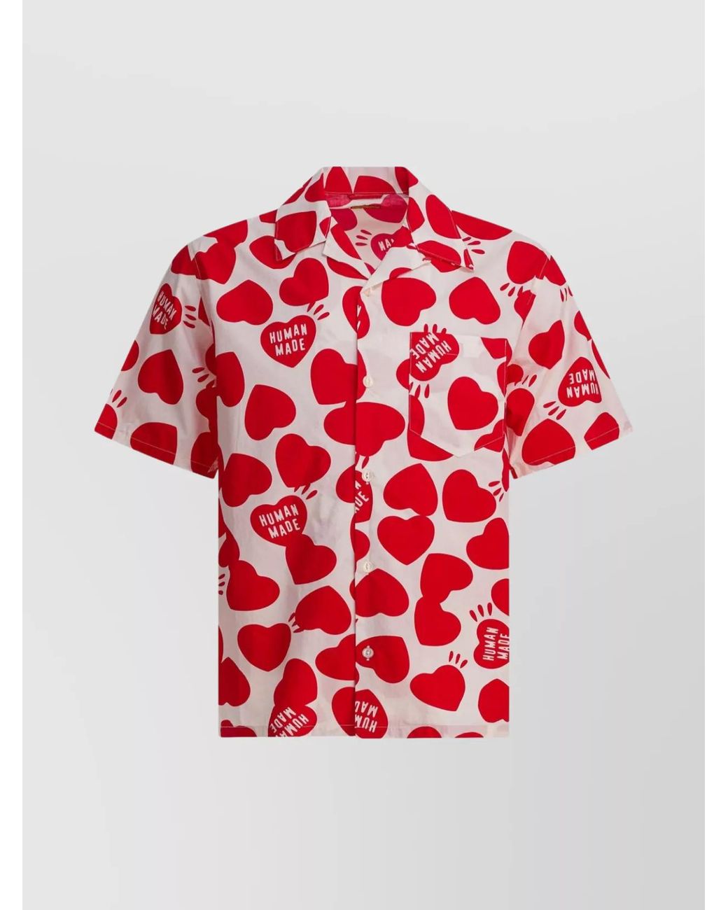 Human Made Cotton Vacation Shirt in Red for Men | Lyst